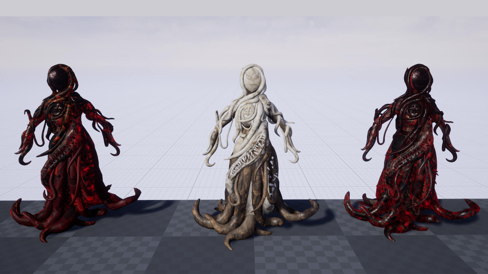 Monsters Small Pack - 3D Model by Valeria Miller