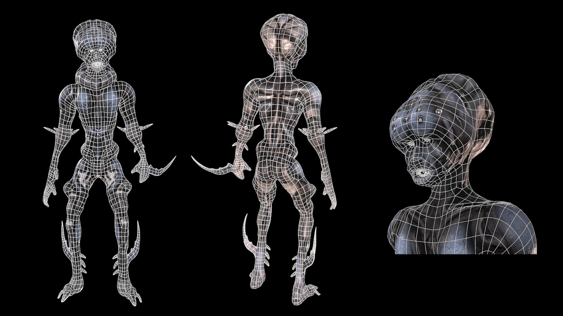 Mythological Creature - 3D Model by Valeria Miller