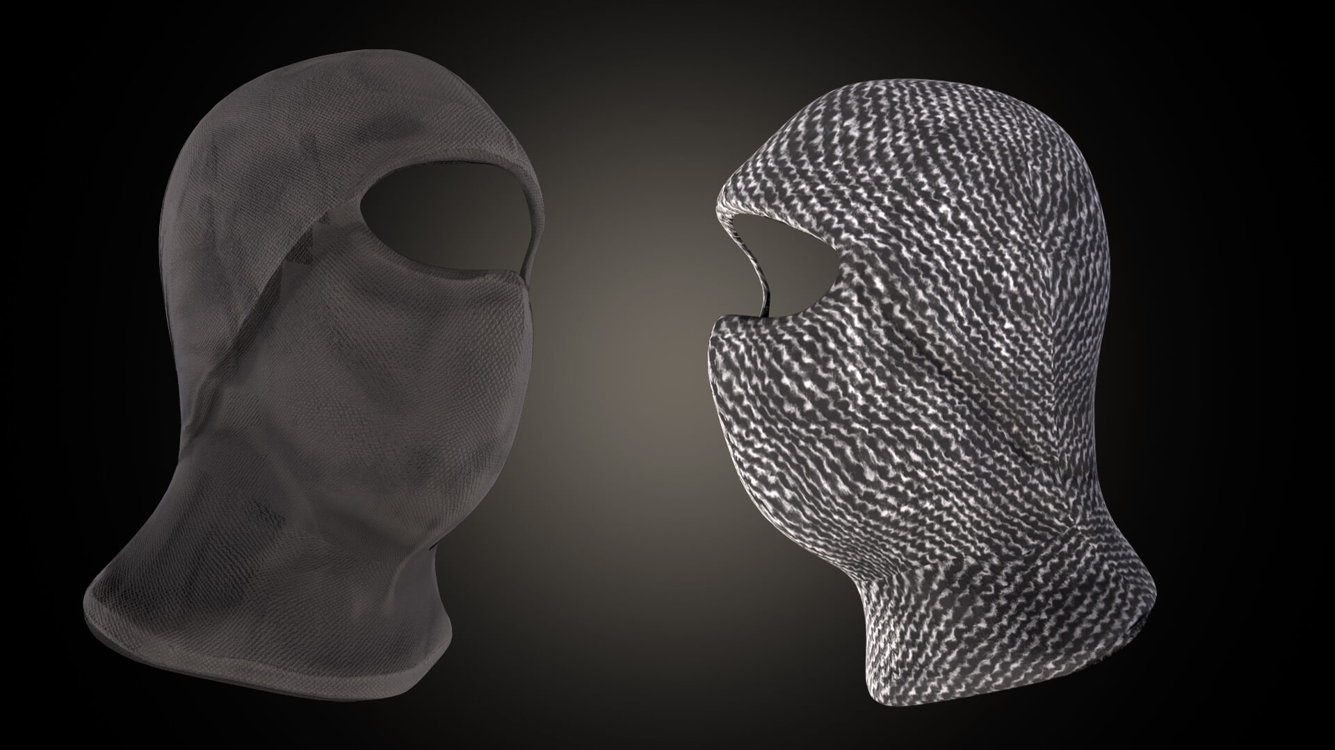 Ninja Mask 2 (4 Skins) - 3D Model by Valeria Miller