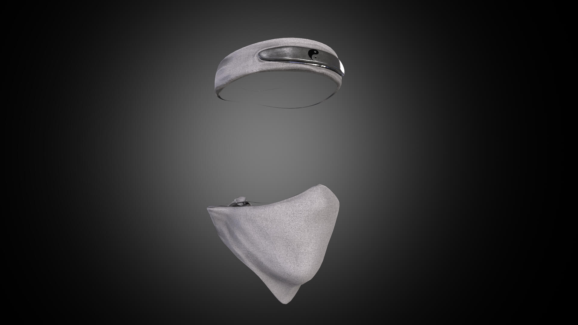 Ninja Mask (4 Skins) - 3D Model by Valeria Miller