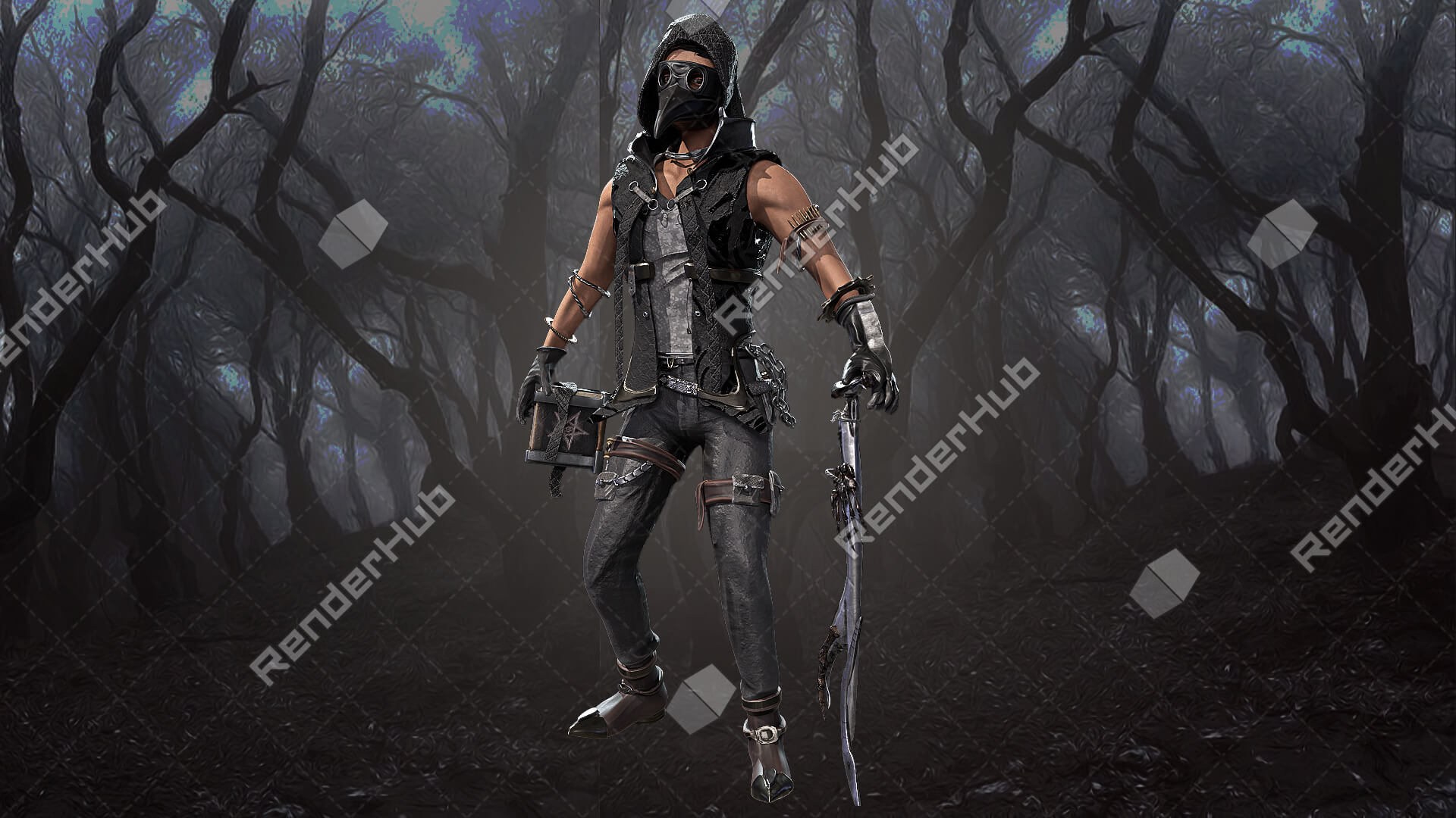 Plague Doctor Character Images - Stock Image by Valeria Miller