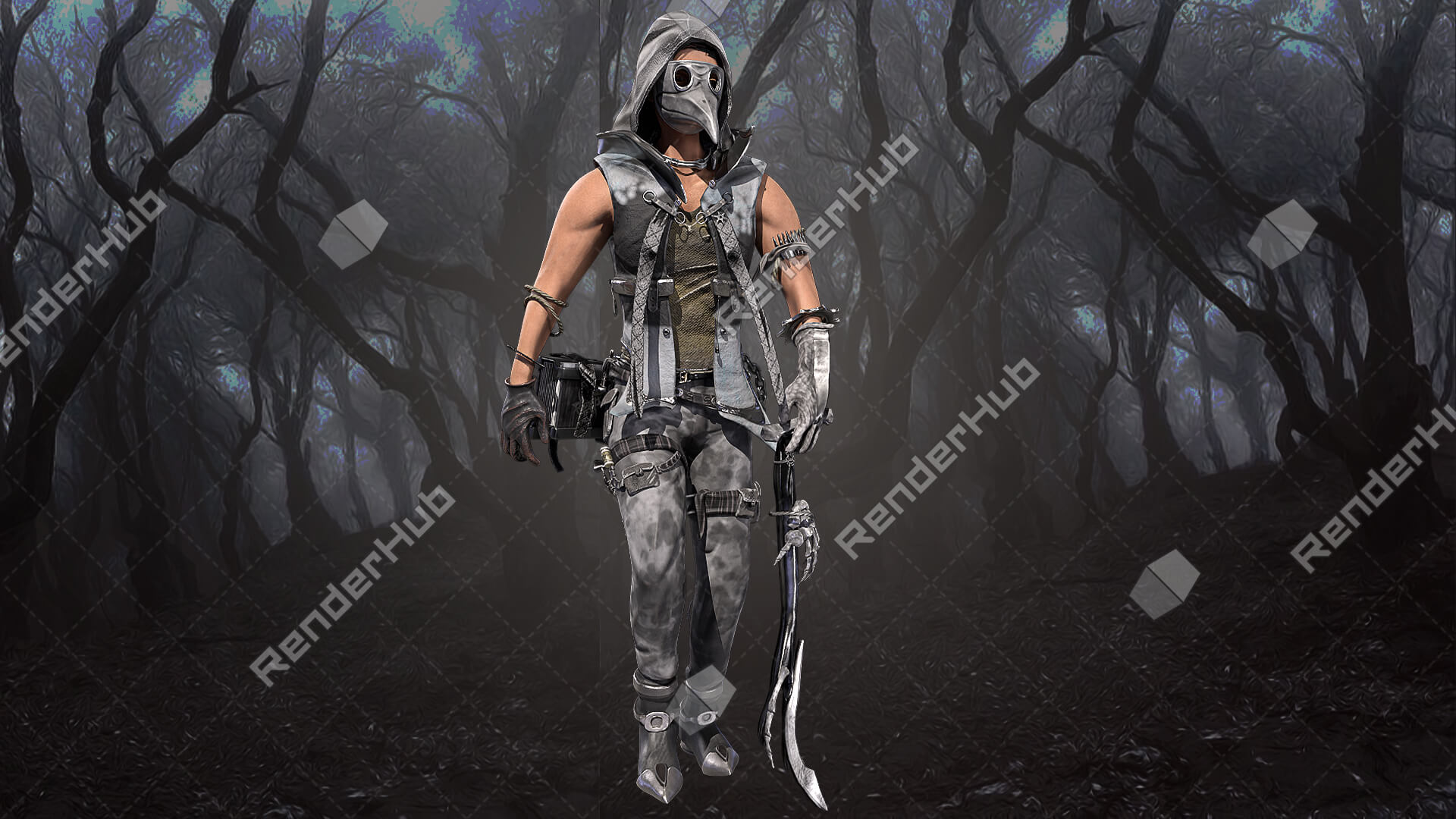 Plague Doctor Character Images - Stock Image by Valeria Miller