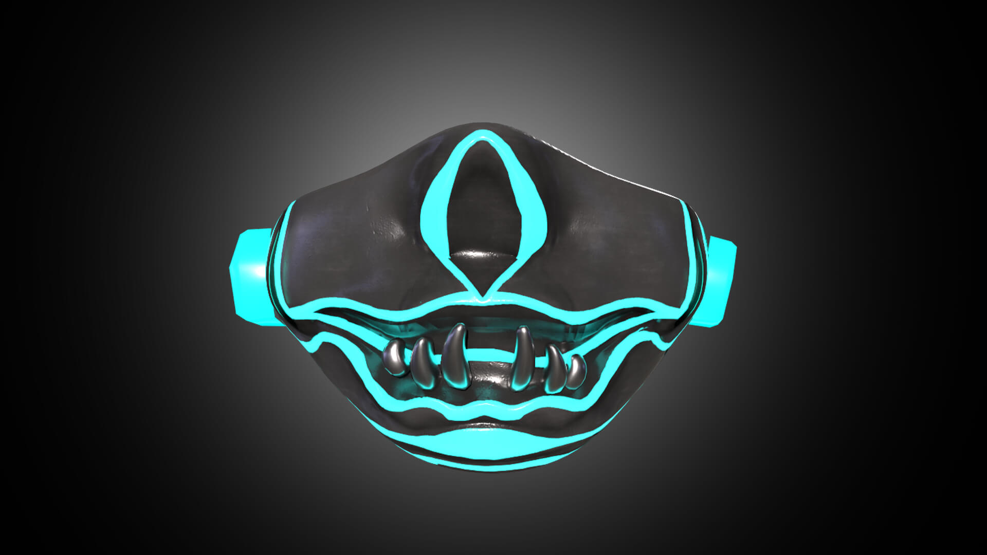 Punk Masks Pack (5 Masks) - 3D Model by Valeria Miller