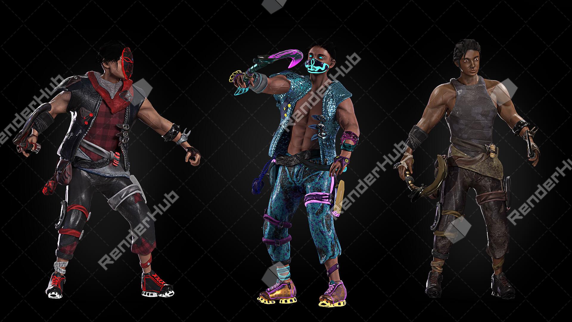 Punisher - Character Render Stock Image by Valeria Miller