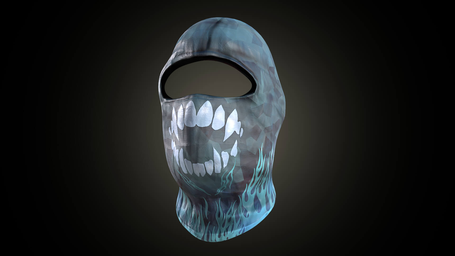 Punk Mask 5 (4 Skins) - 3D Model by Valeria Miller