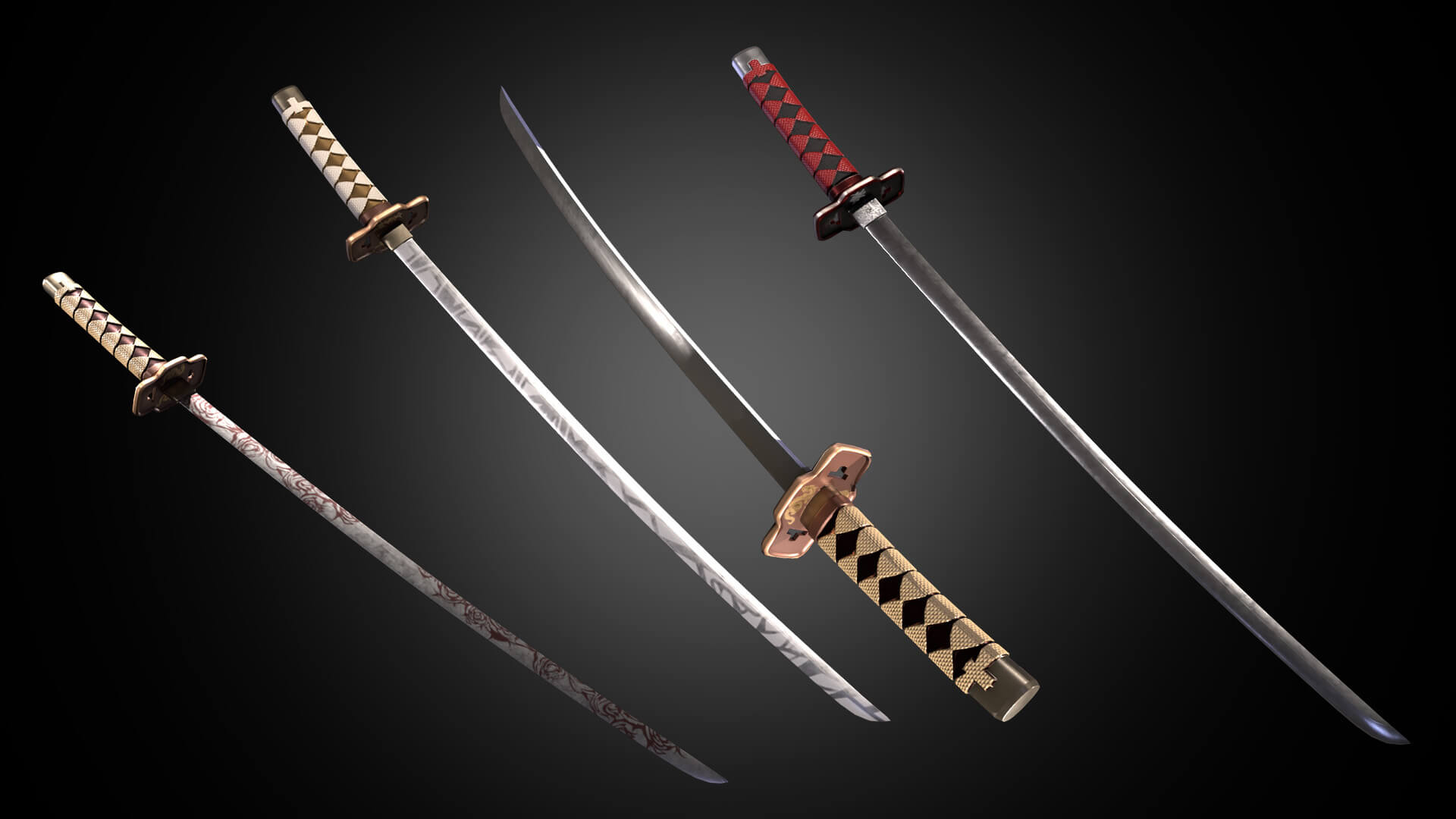 Unarmed Samurai - 3D Model by Valeria Miller