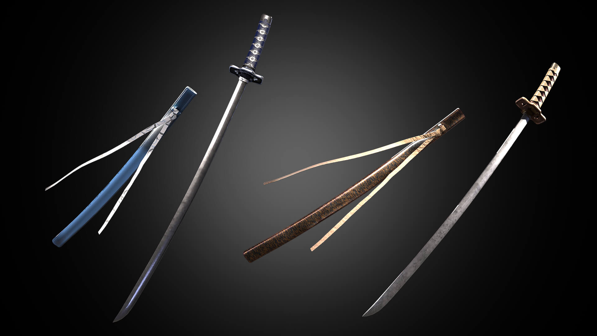 Unarmed Samurai - 3D Model by Valeria Miller