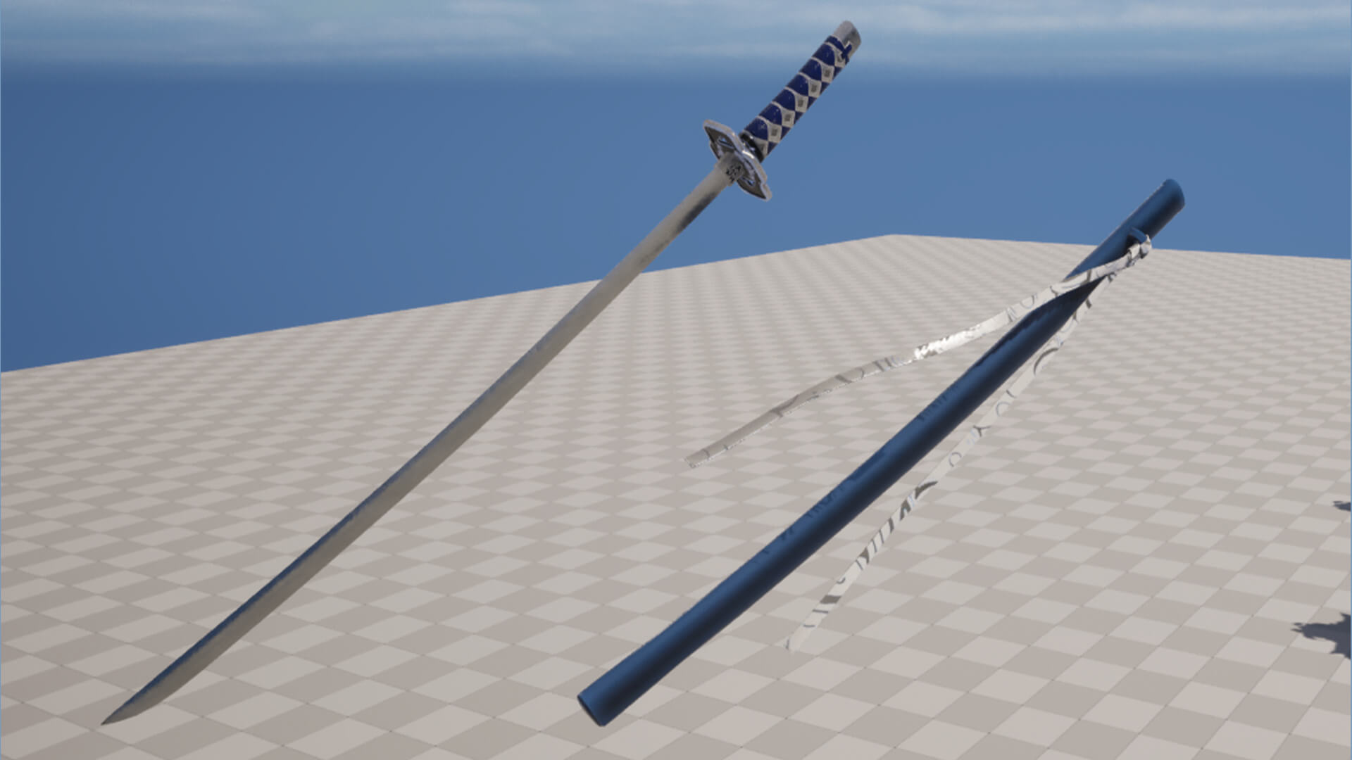 Unarmed Samurai - 3D Model by Valeria Miller