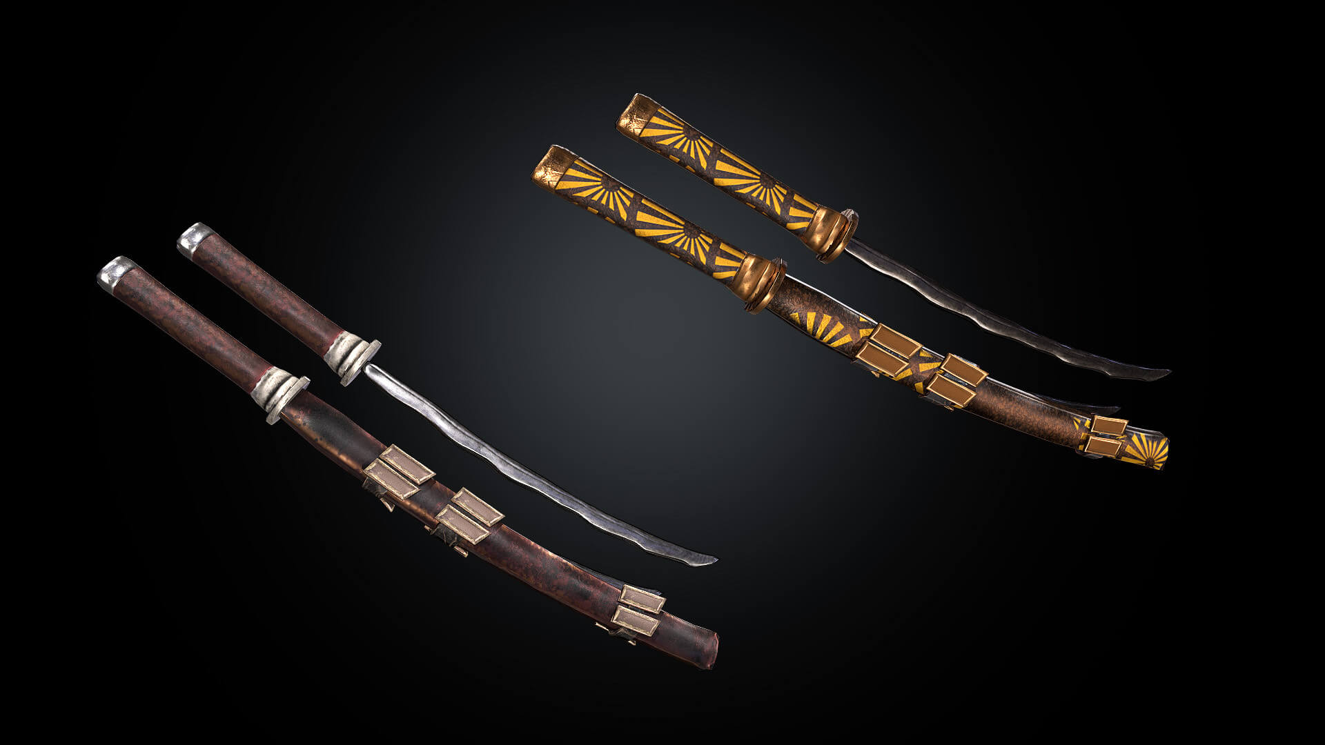 Samurai Brawler - 3D Model by Valeria Miller