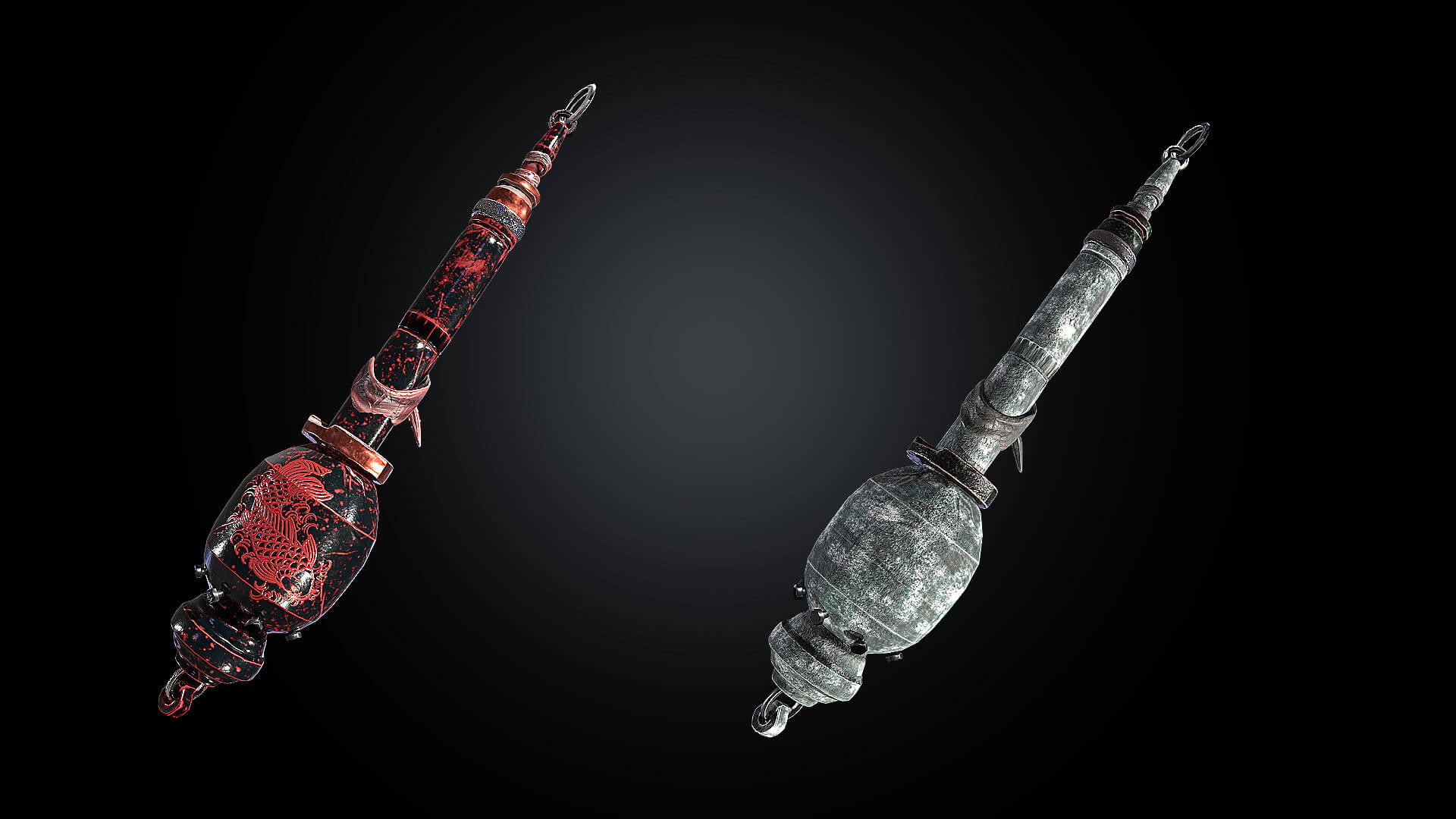 Samurai Brawler - 3D Model by Valeria Miller