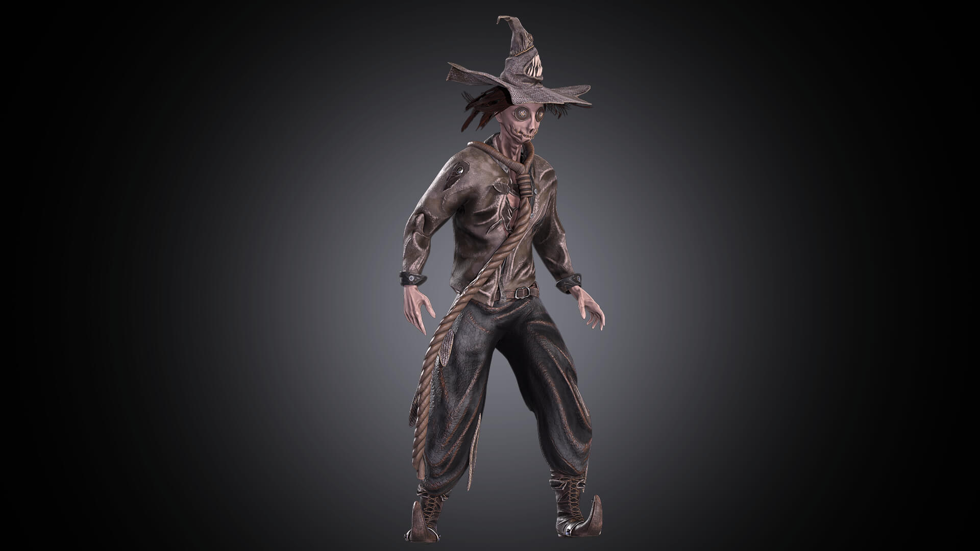 Scarecrow Monster - 3D Model by Valeria Miller
