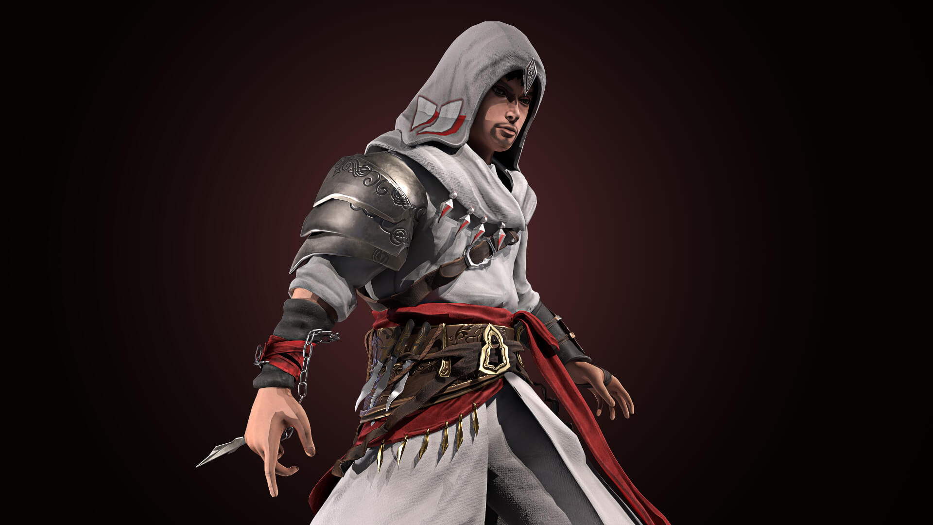 Silent Assassin - 3D Model by Valeria Miller