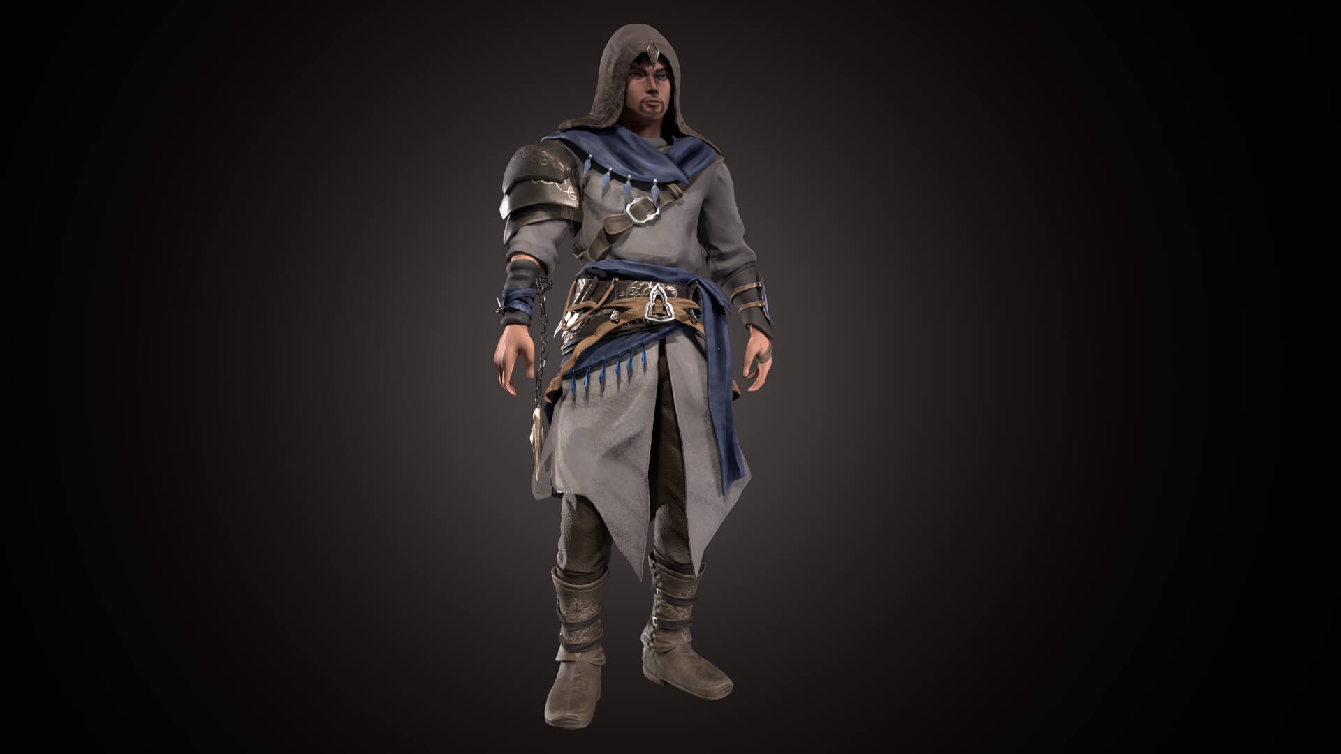 Silent Assassin - 3D Model by Valeria Miller