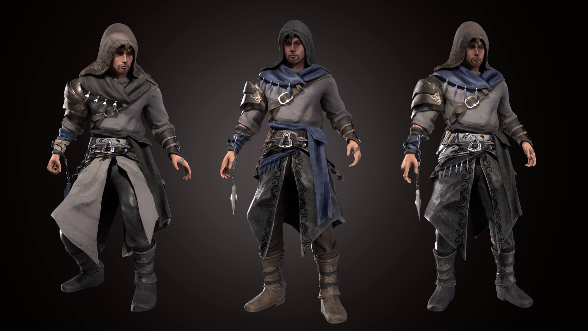 Silent Assassin - 3D Model by Valeria Miller