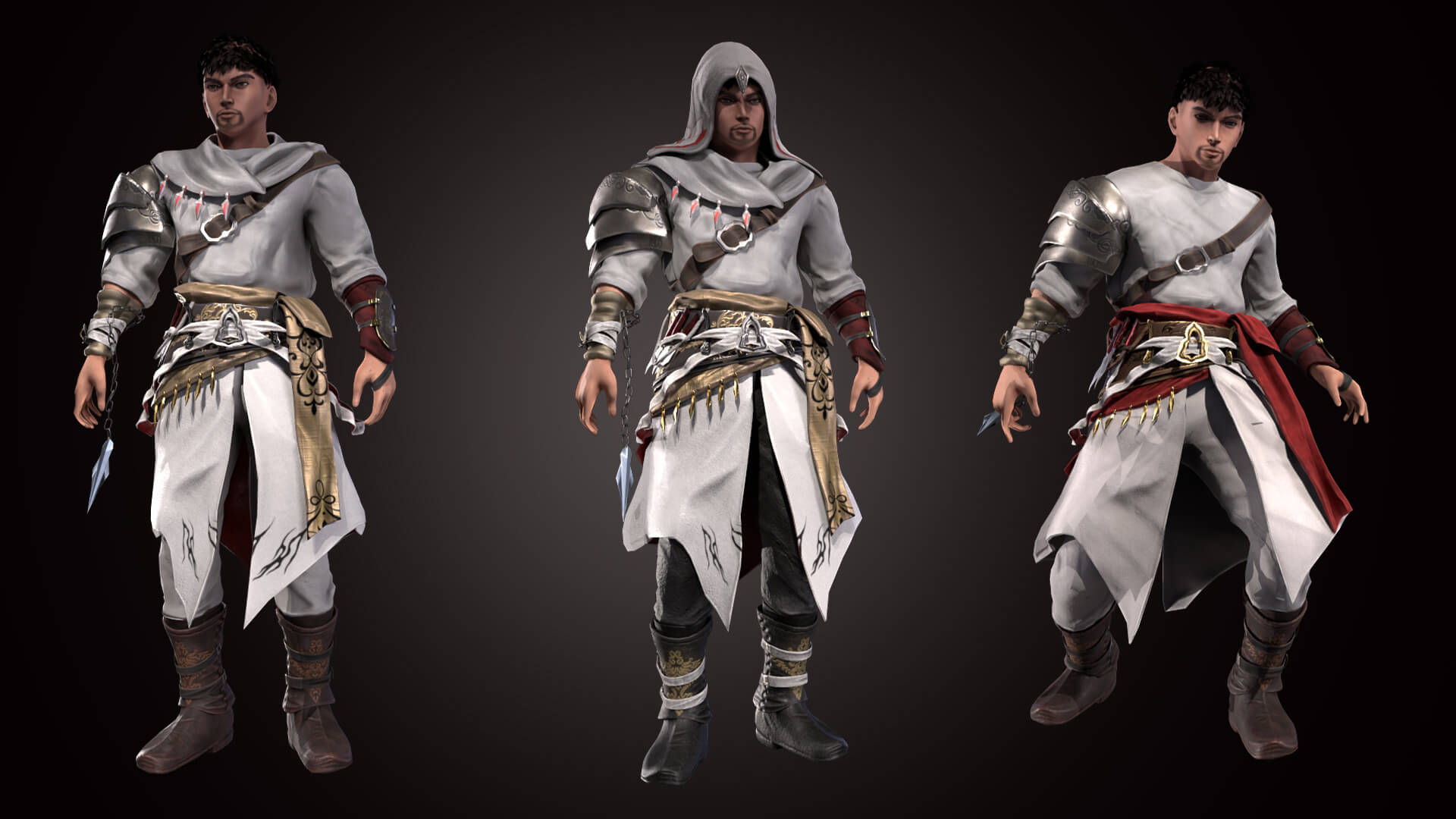 Silent Assassin - 3D Model by Valeria Miller