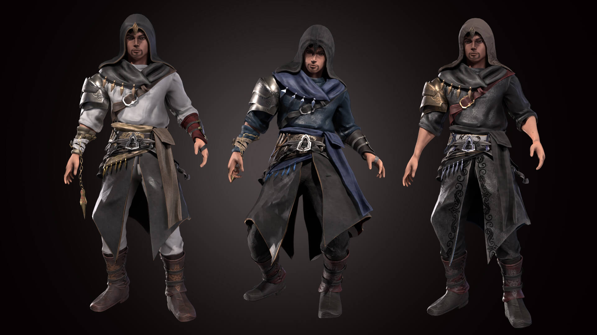 Silent Assassin - 3D Model by Valeria Miller