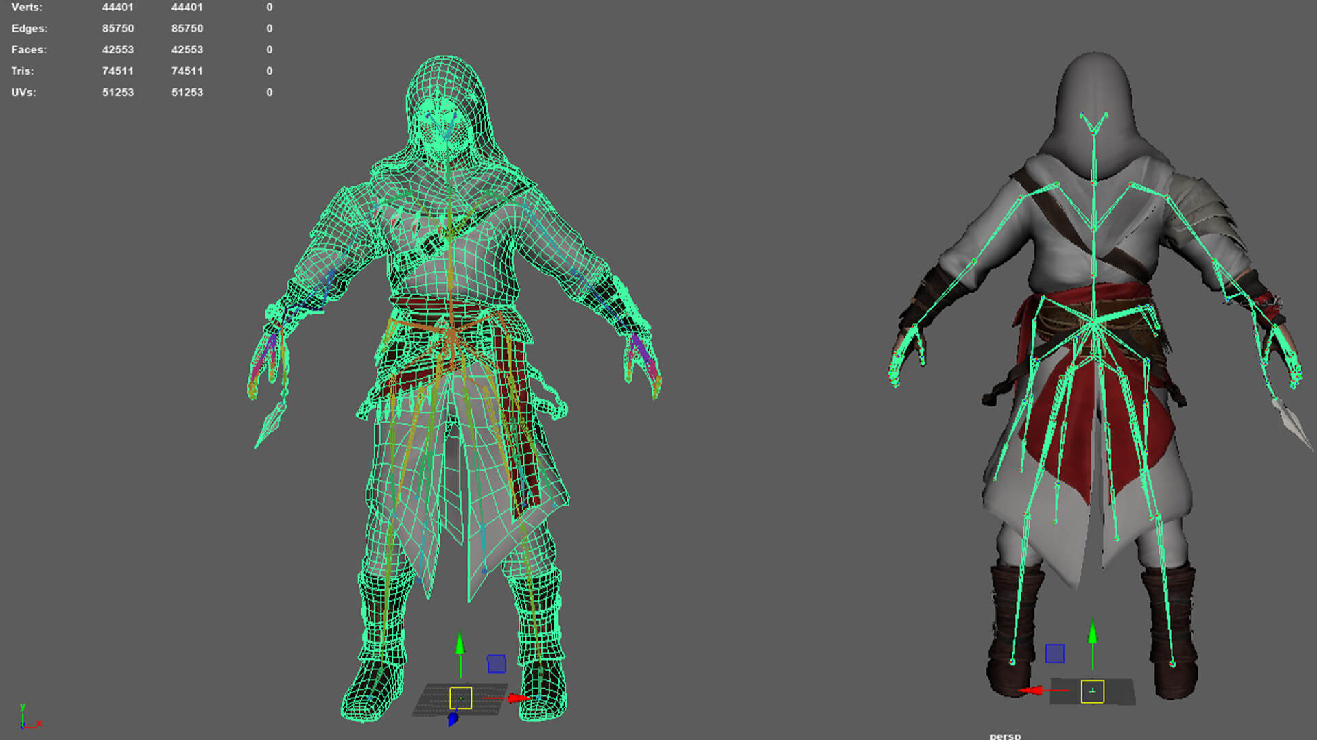 Silent Assassin - 3D Model by Valeria Miller