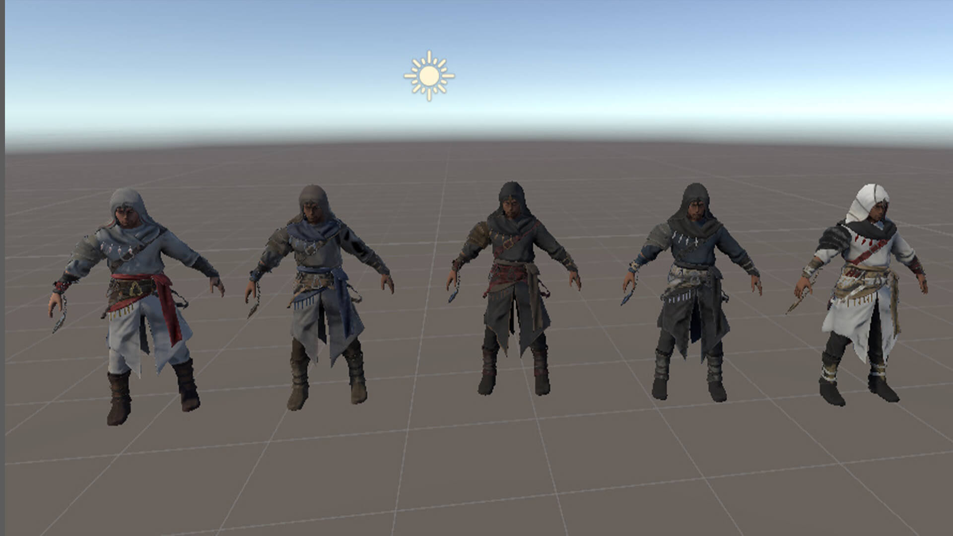 Silent Assassin - 3D Model by Valeria Miller