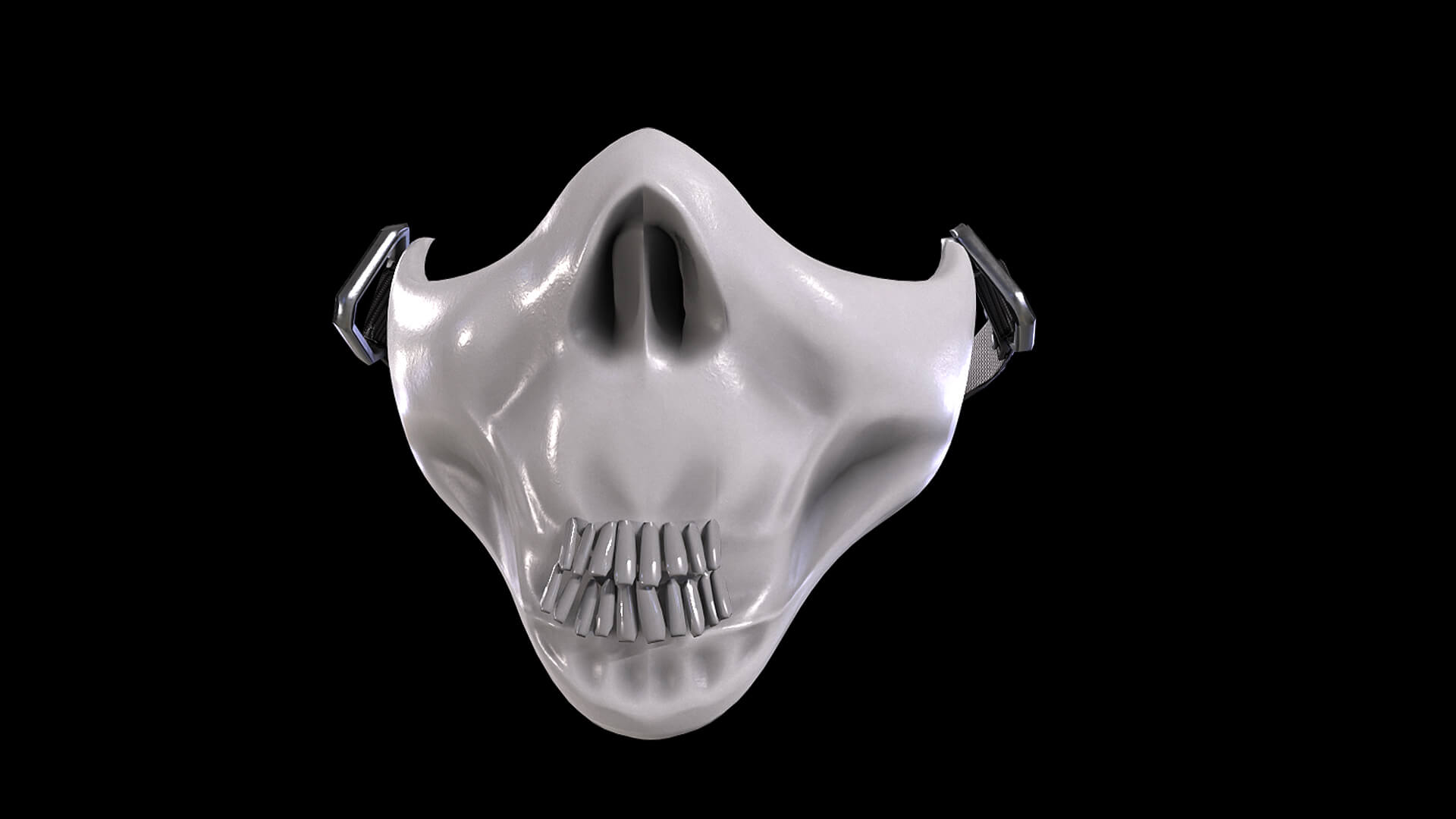 Skull Mask (4 Skins) - 3D Model by Valeria Miller