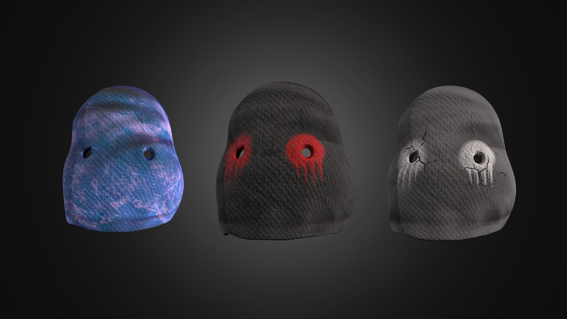Spooky Creepy Hat - 3D Model by Valeria Miller