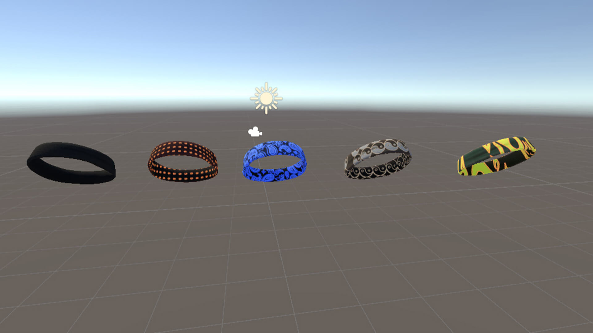 Sport Headband - 3D Model by Valeria Miller