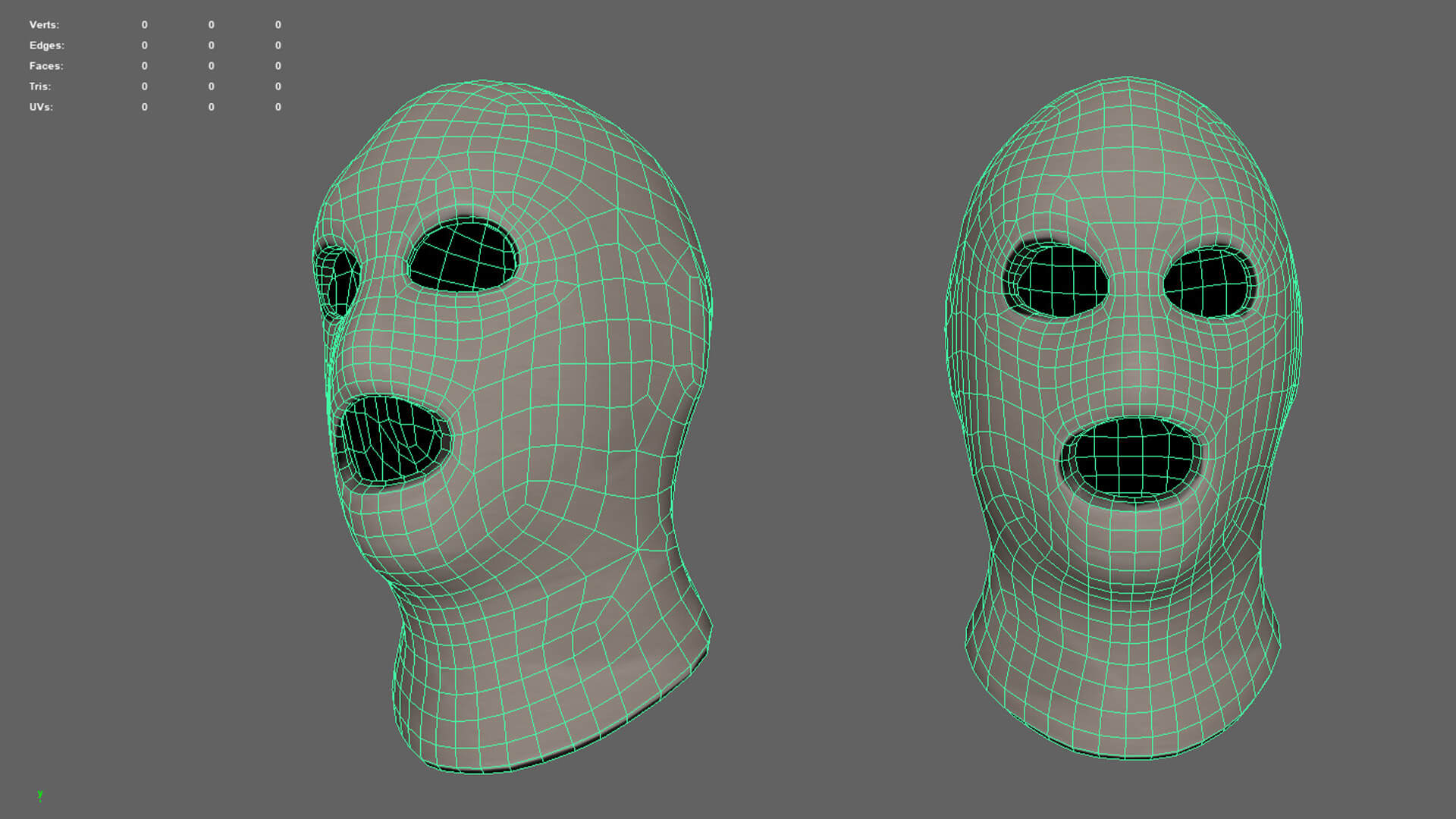 SWAT Mask (4 Skins) - 3D Model by Valeria Miller