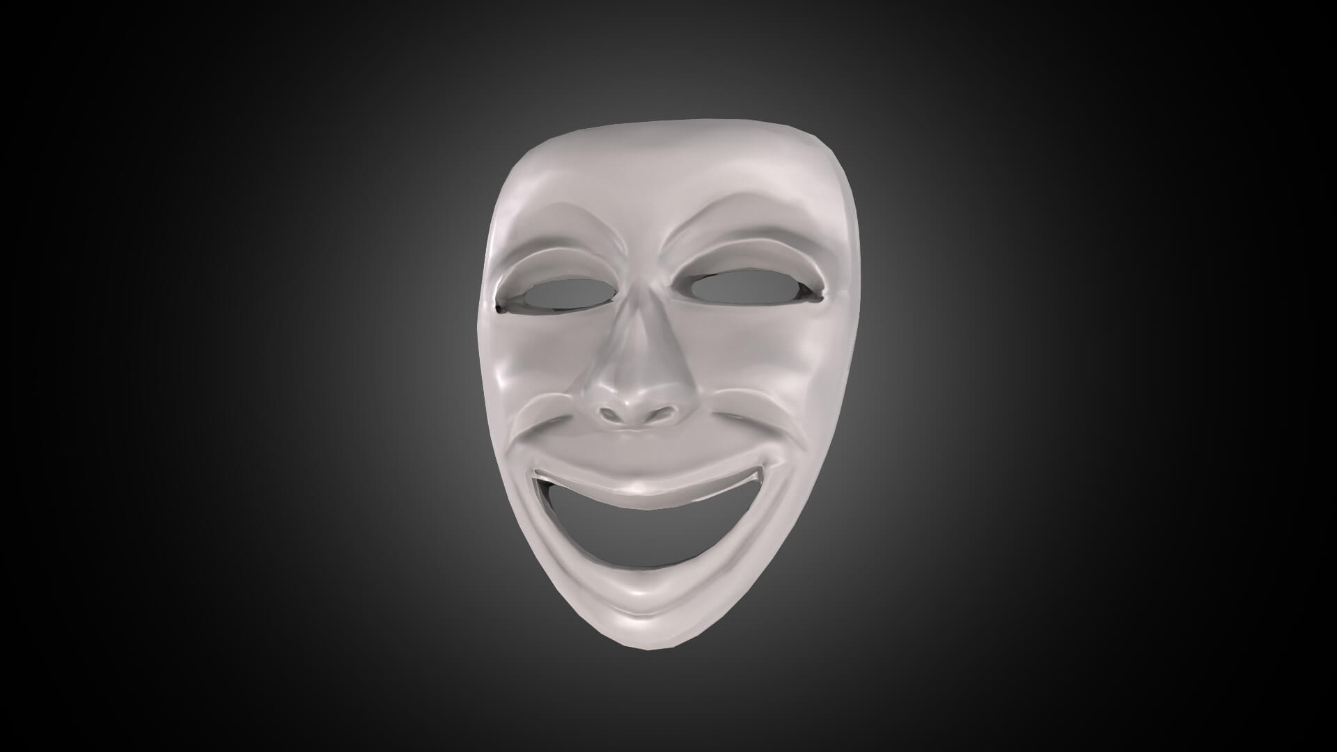 Theater Masks Pack - 3D Model by Valeria Miller
