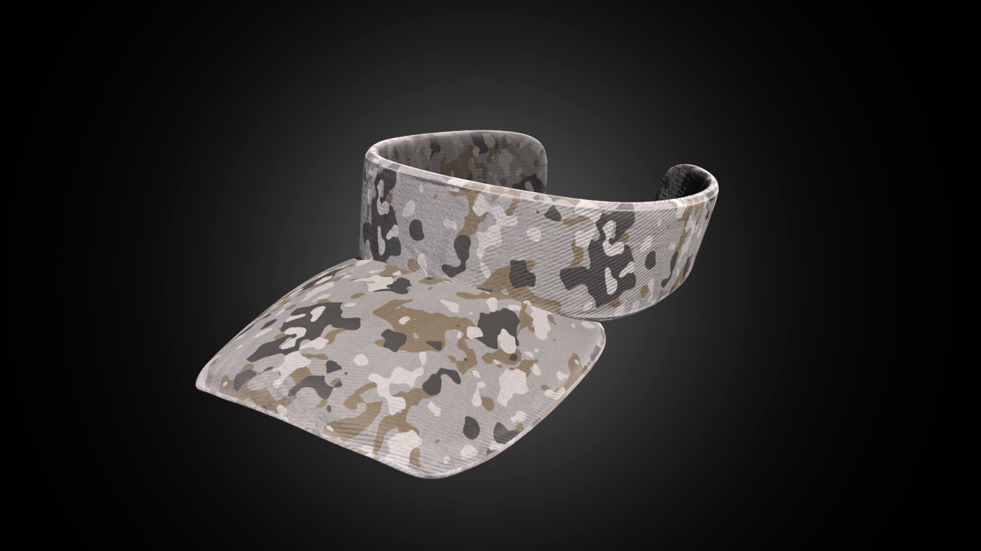 Visor Cap - 5 skins 3D Model by Valeria Miller