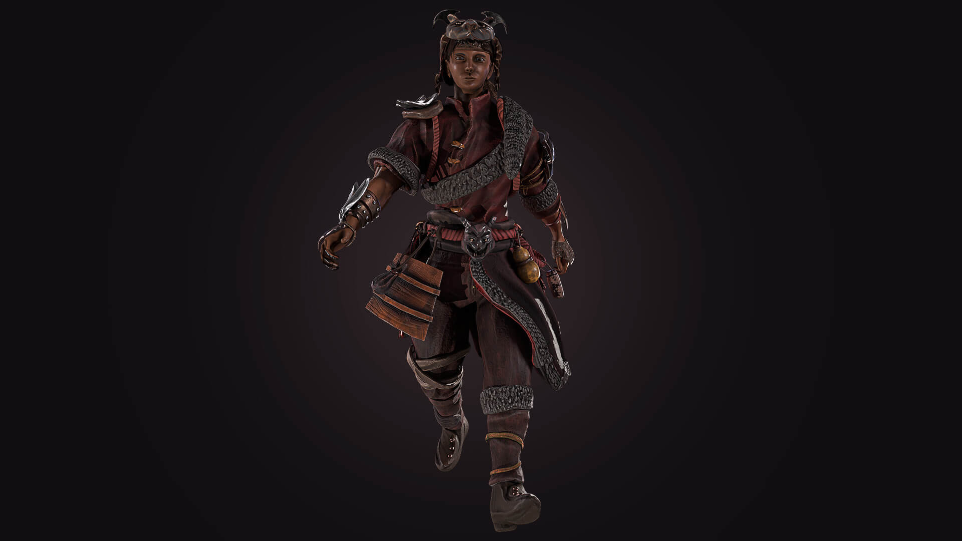 Winter Samurai - 3D Model by Valeria Miller