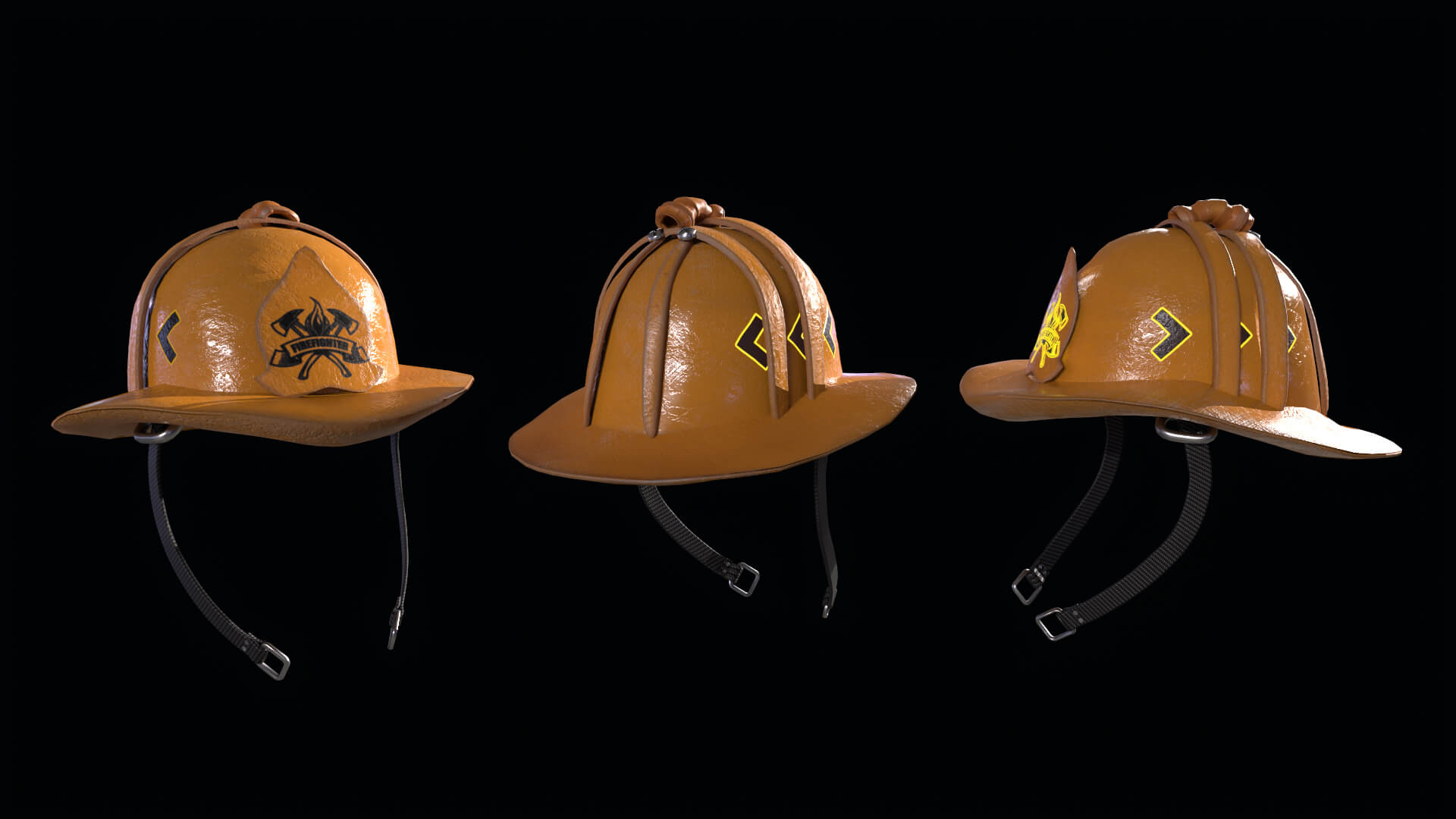Worker Hat Pack - 3D Model by Valeria Miller