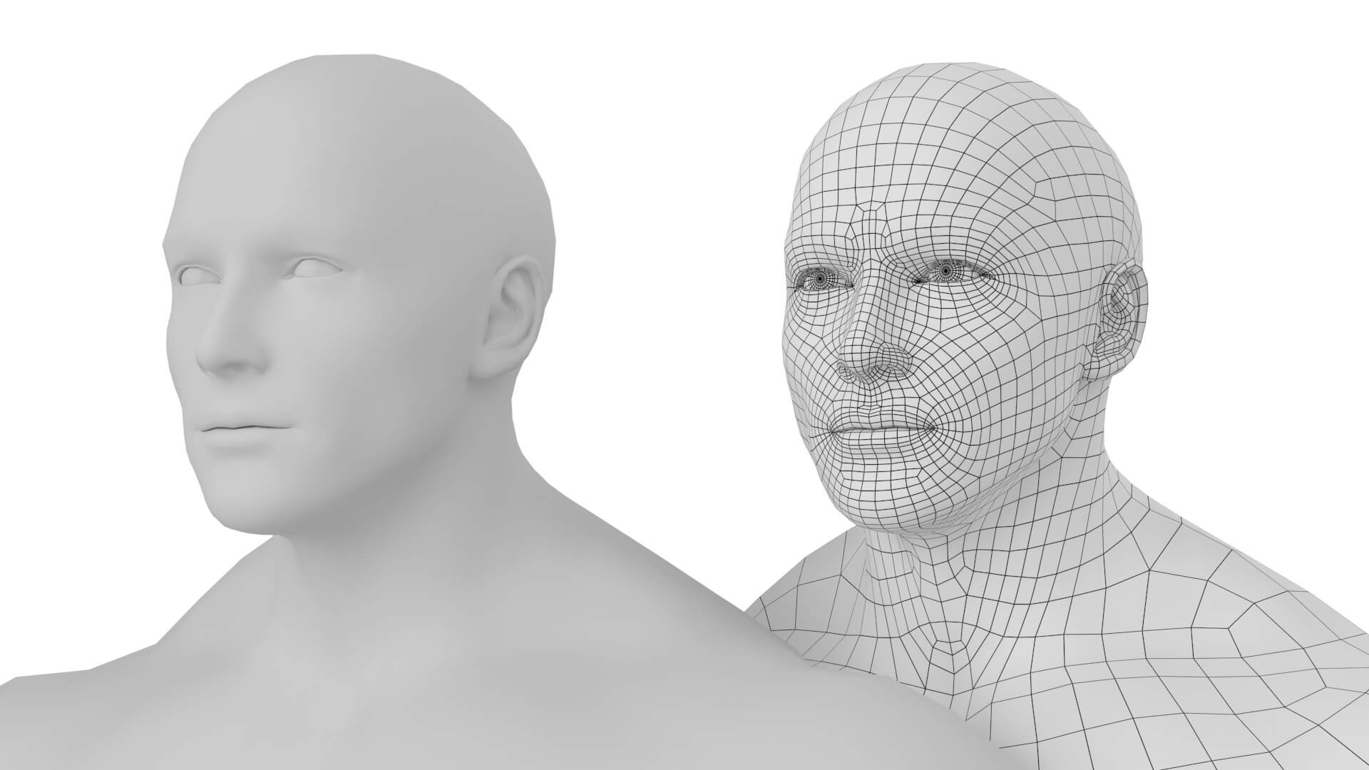 Bodybuilder Male Base Mesh in A-Pose 3D Model by Valerii-Kaliuzhnyi