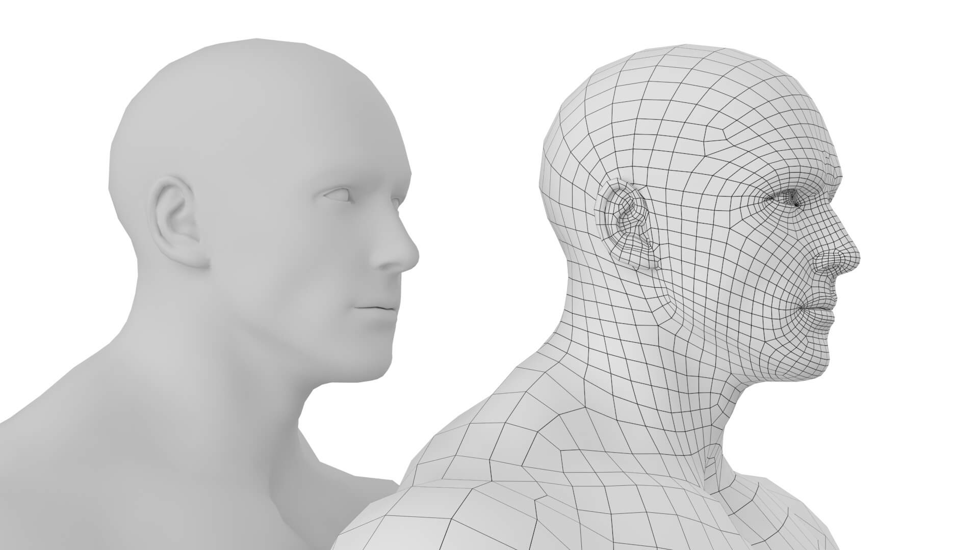 Bodybuilder Male Base Mesh in A-Pose 3D Model by Valerii-Kaliuzhnyi