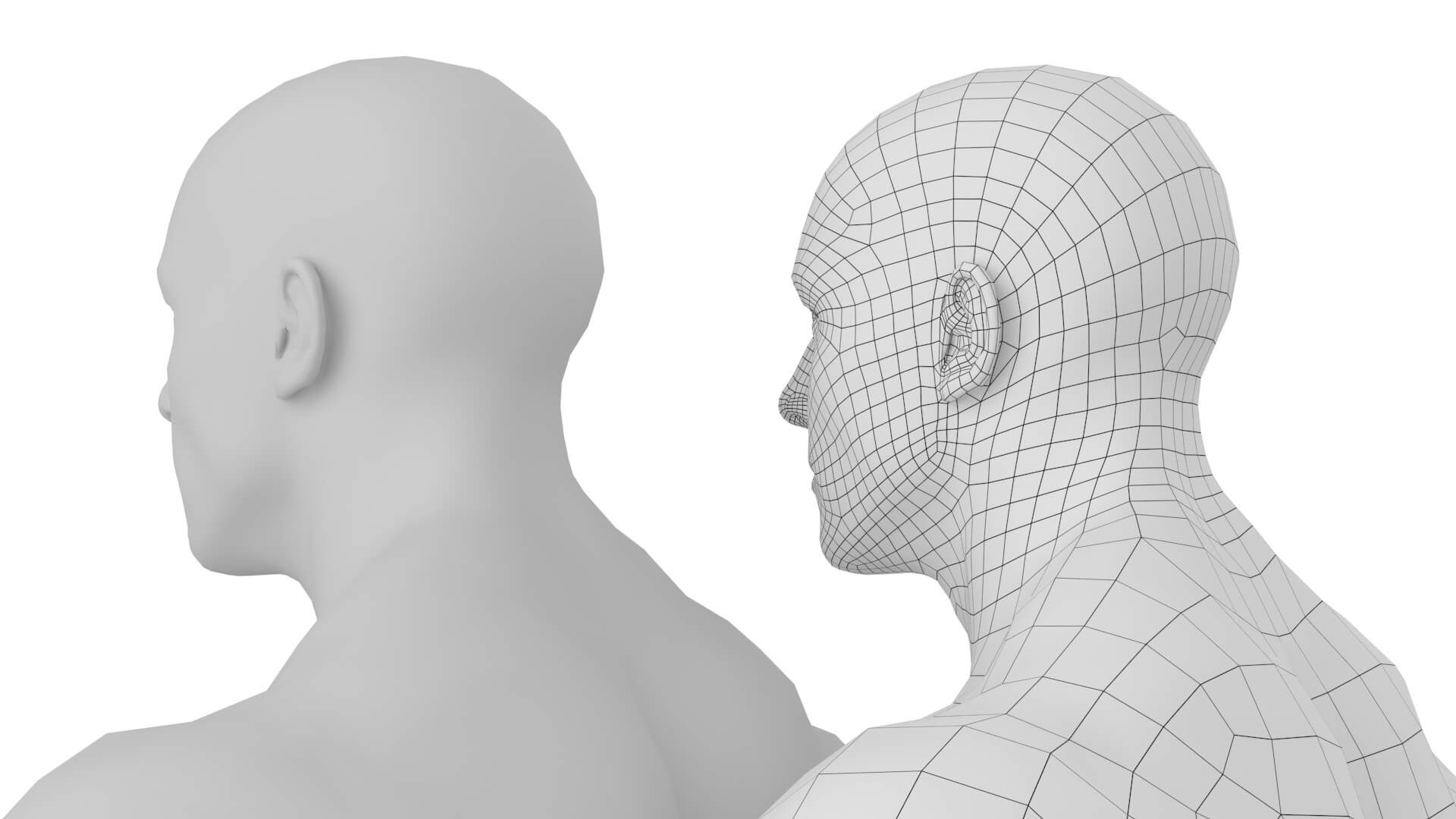 Bodybuilder Male Base Mesh in A-Pose 3D Model by Valerii-Kaliuzhnyi