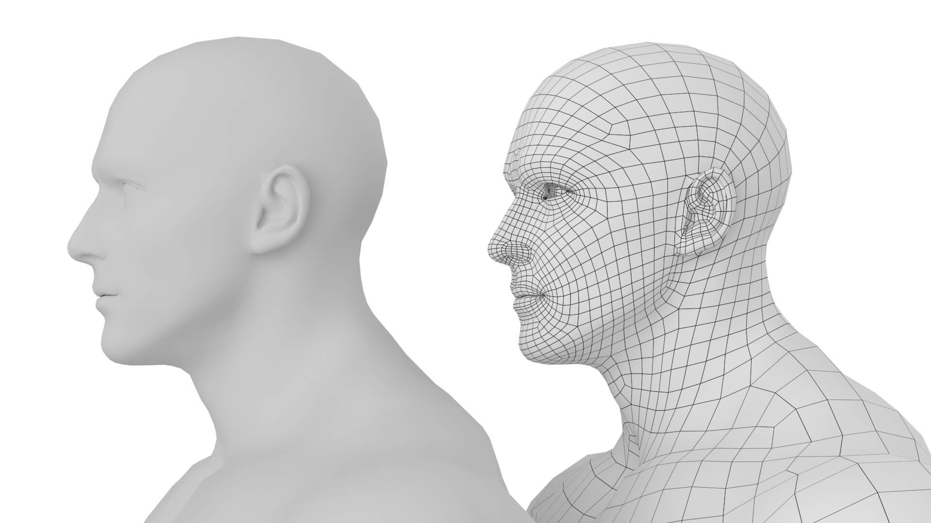 Bodybuilder Male Base Mesh in A-Pose 3D Model by Valerii-Kaliuzhnyi