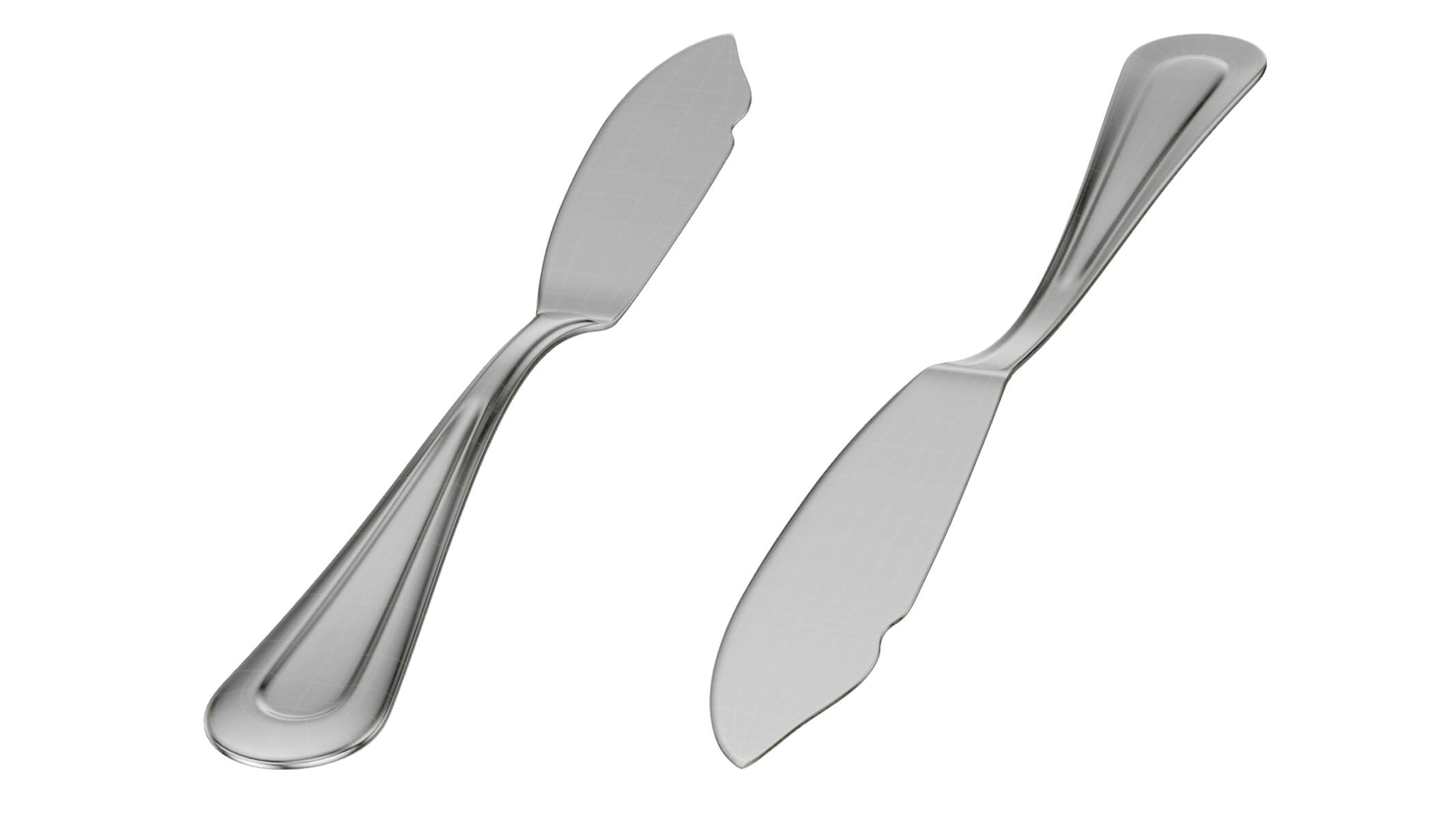 Classic Cutlery 12 Pieces Collection - 3D Model by Valerii-Kaliuzhnyi