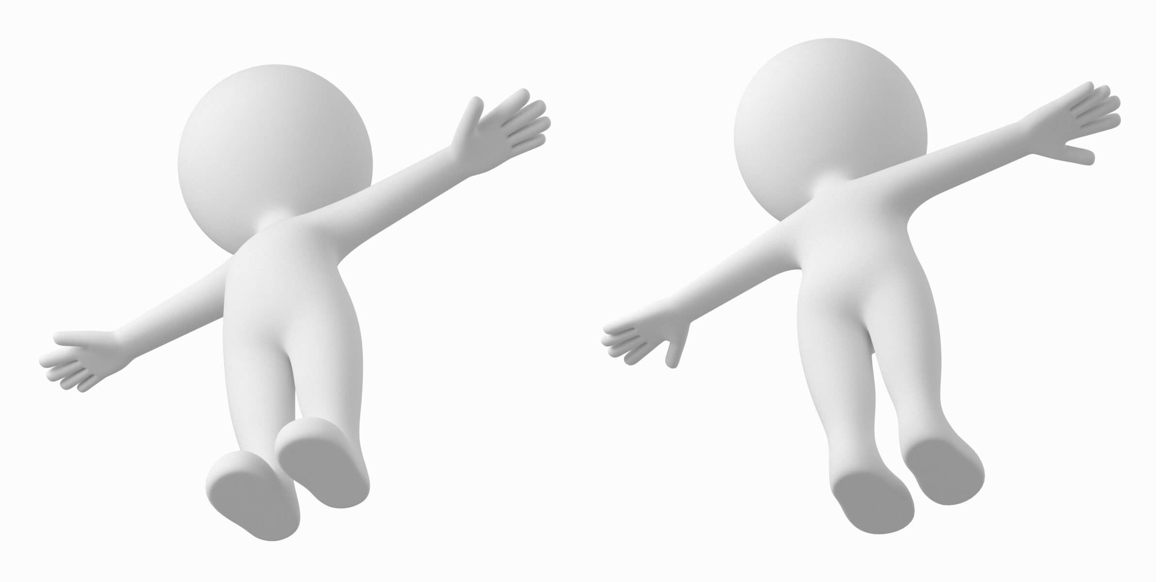 Cute Stylized Stickman in T-Pose 3D Model by Valerii-Kaliuzhnyi