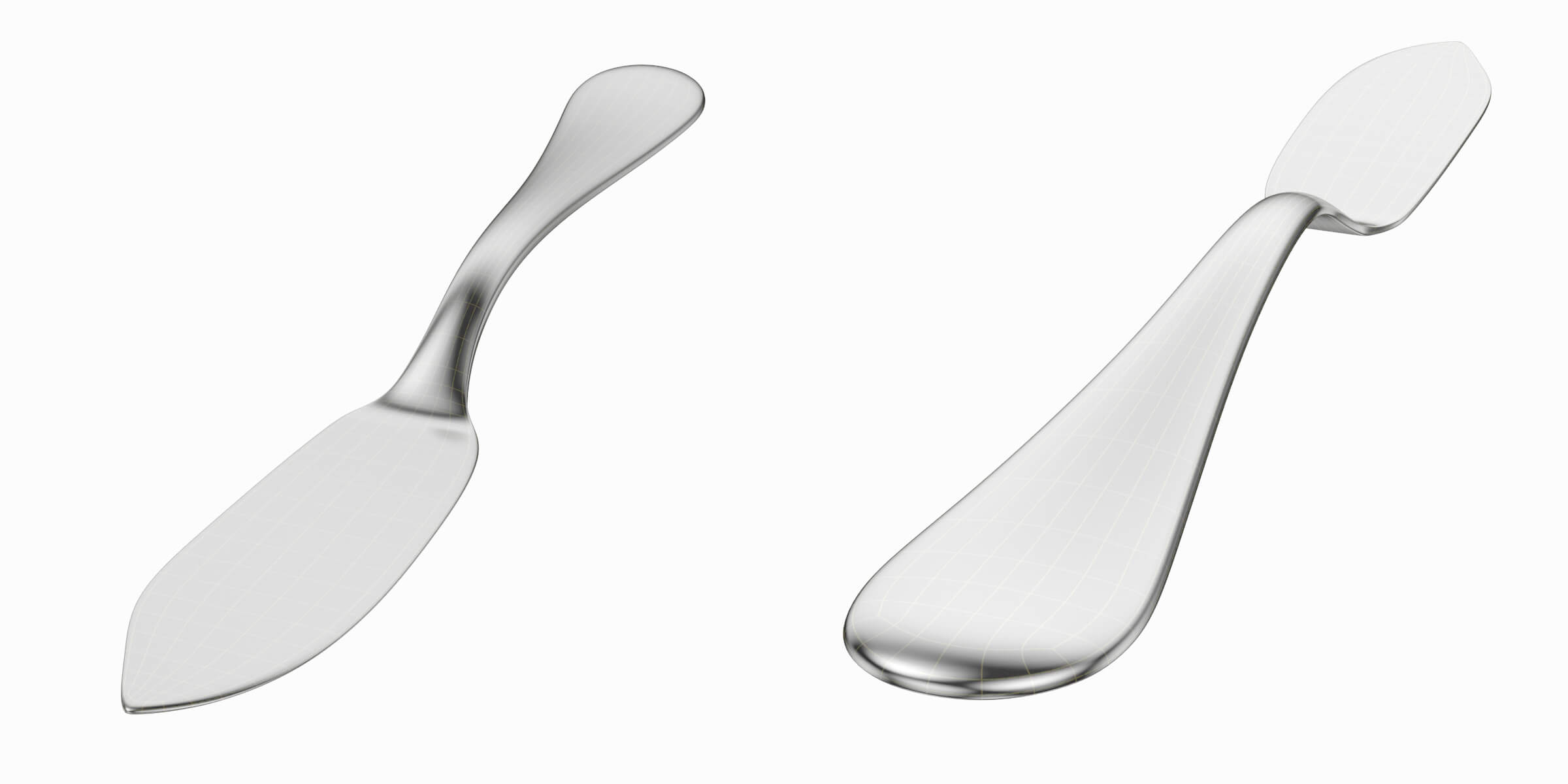 Generic Cutlery 12 Pieces Collection - 3D Model by Valerii-Kaliuzhnyi