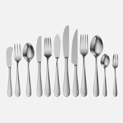 Generic Cutlery 12 Pieces Collection - 3D Model by Valerii-Kaliuzhnyi