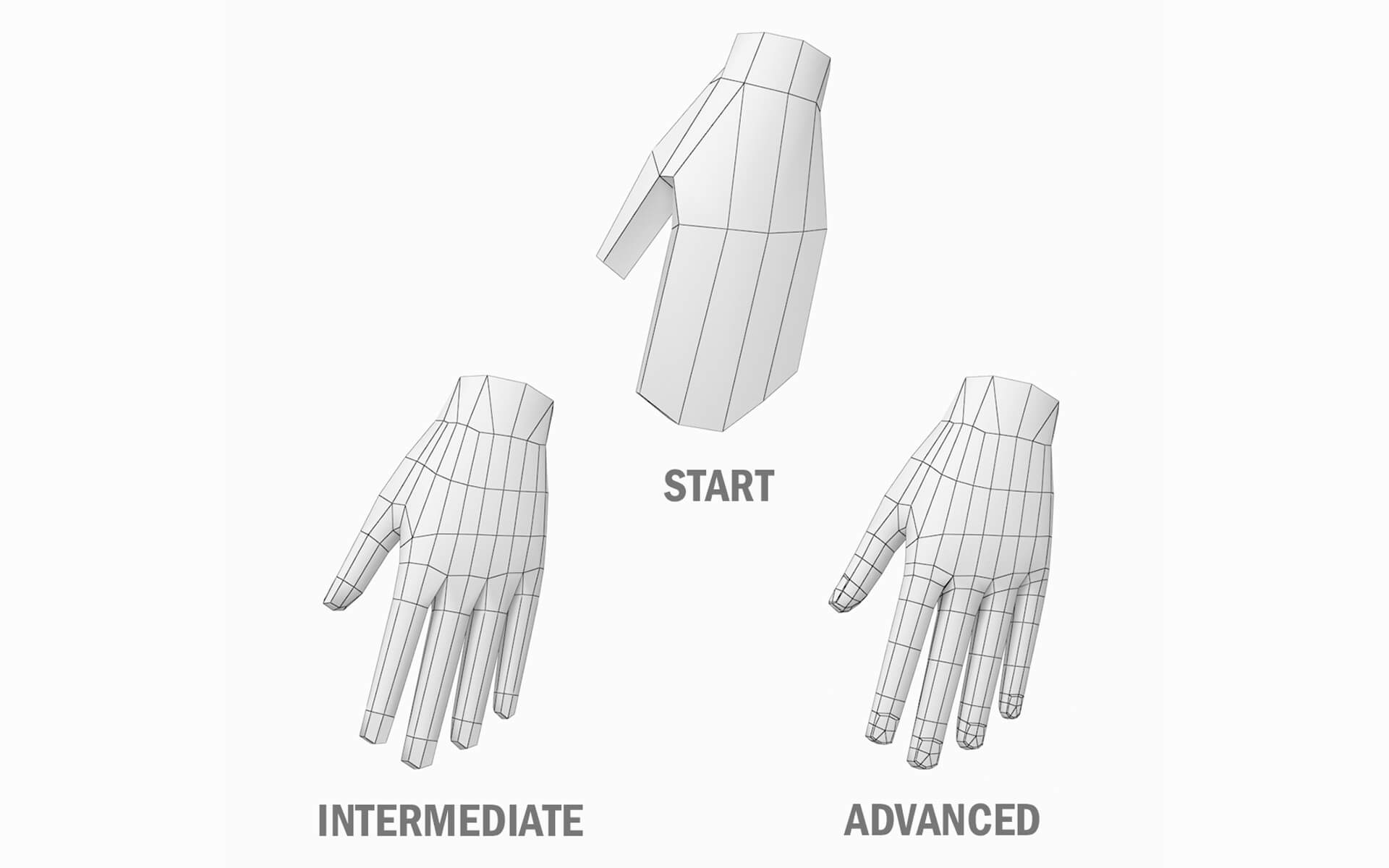 Natural Female and Male in T-Pose Base Mesh Bundle 3D Model by Valerii ...