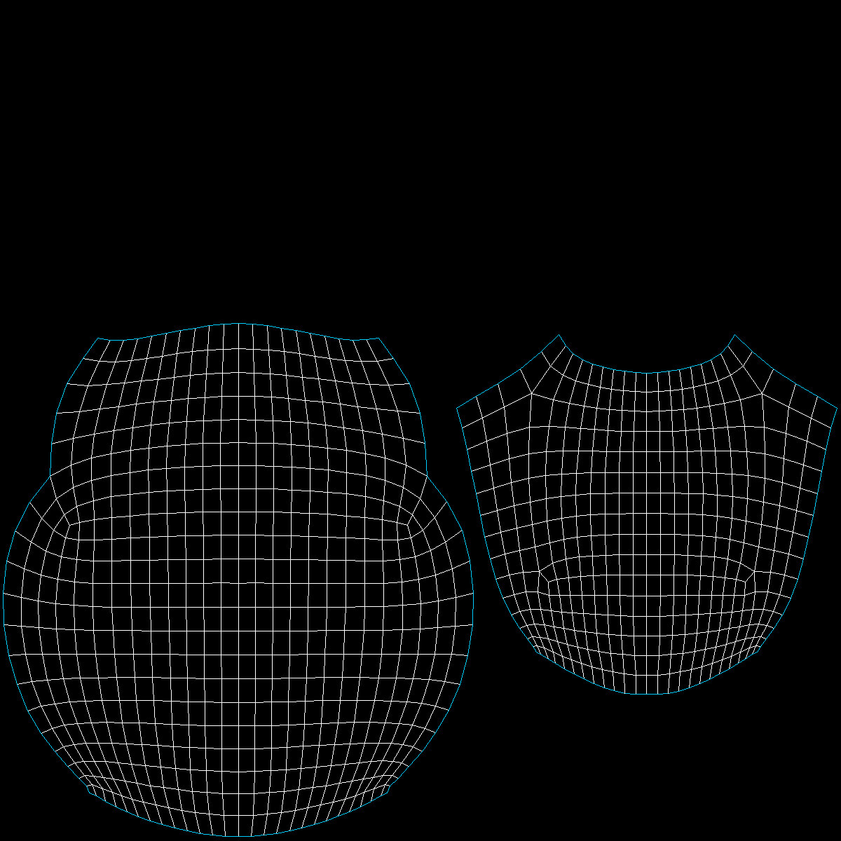 Natural Female Head 01 Base Mesh - 3D Model by Valerii-Kaliuzhnyi