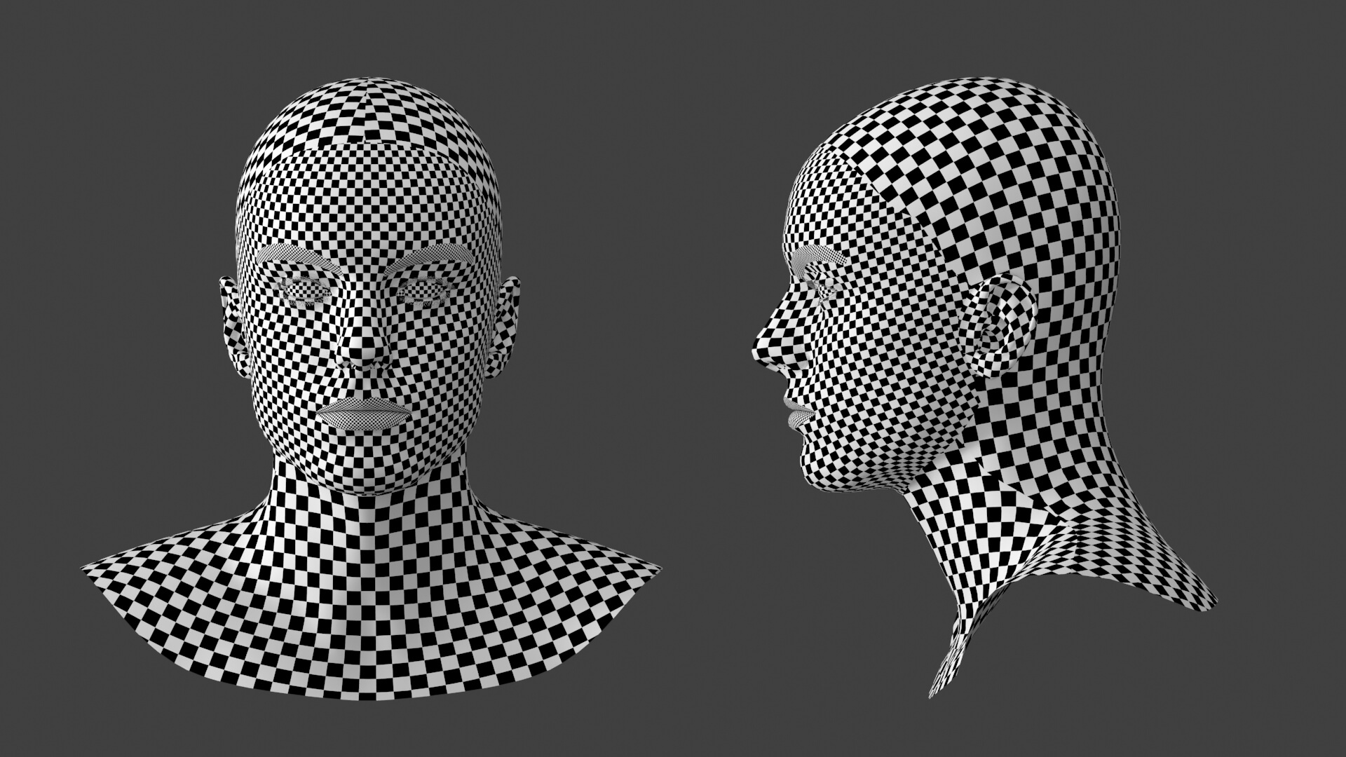 Natural Male Head 03 Base Mesh - 3D Model by Valerii-Kaliuzhnyi