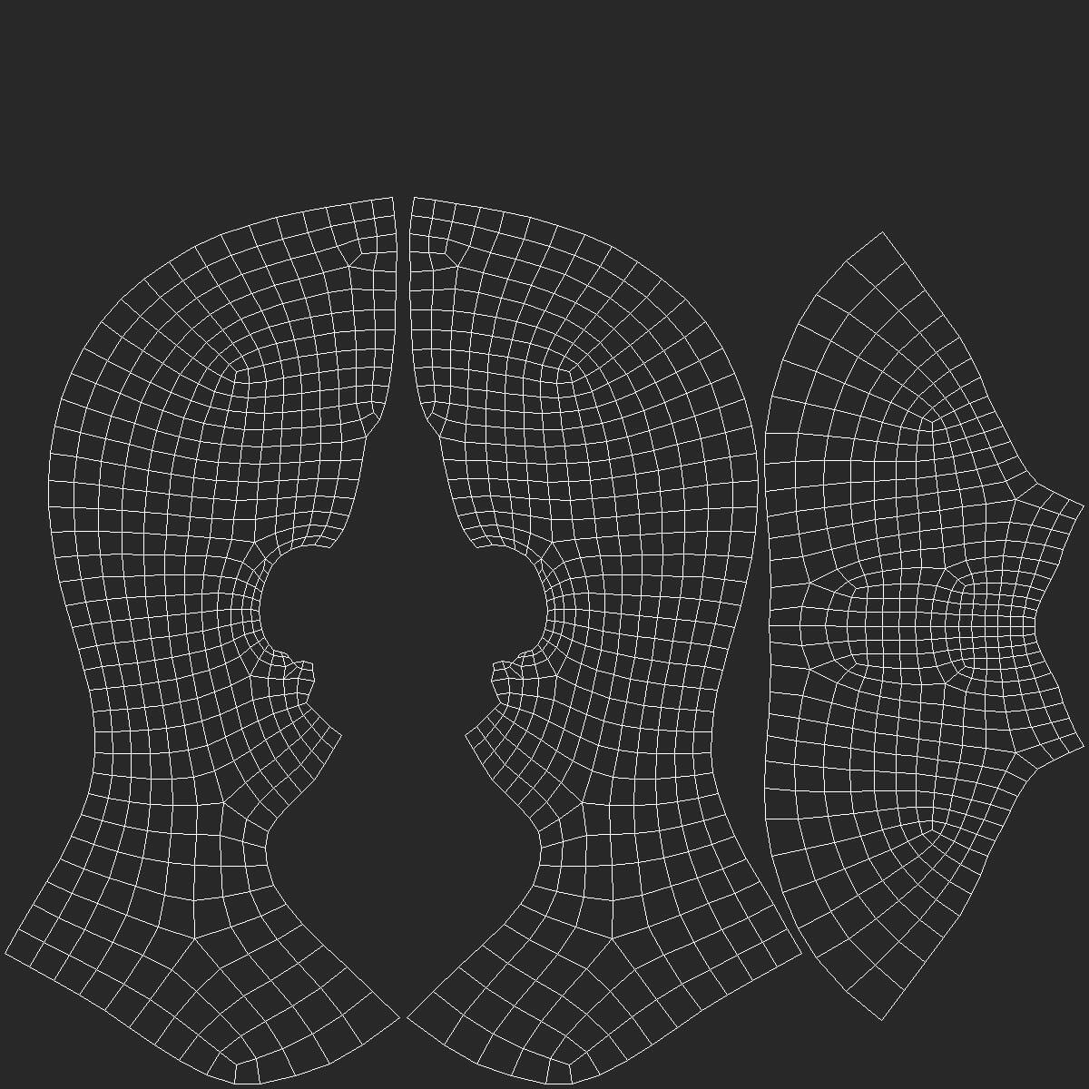 Natural Male Head 03 Base Mesh - 3D Model by Valerii-Kaliuzhnyi