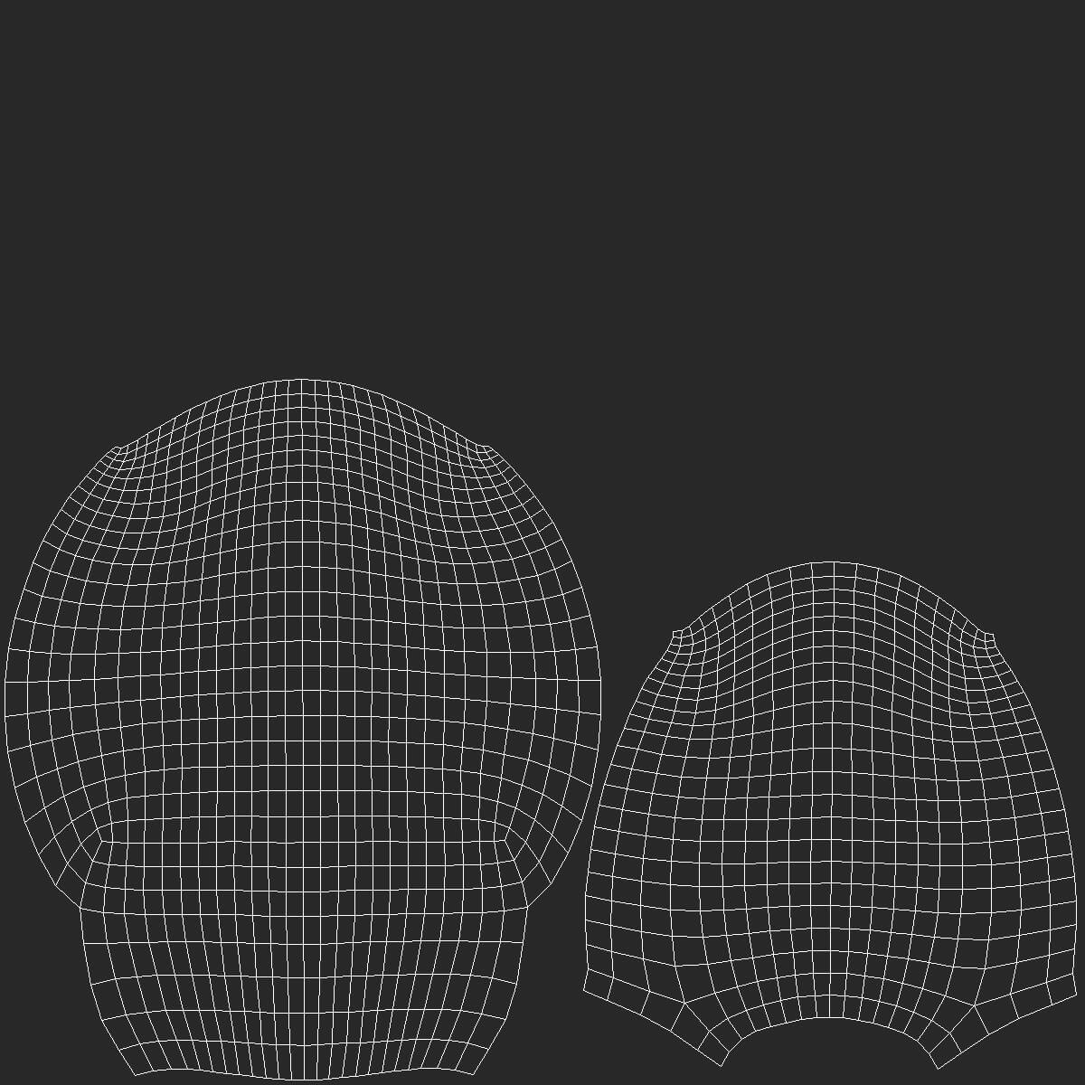 Natural Male Head 03 Base Mesh - 3D Model by Valerii-Kaliuzhnyi