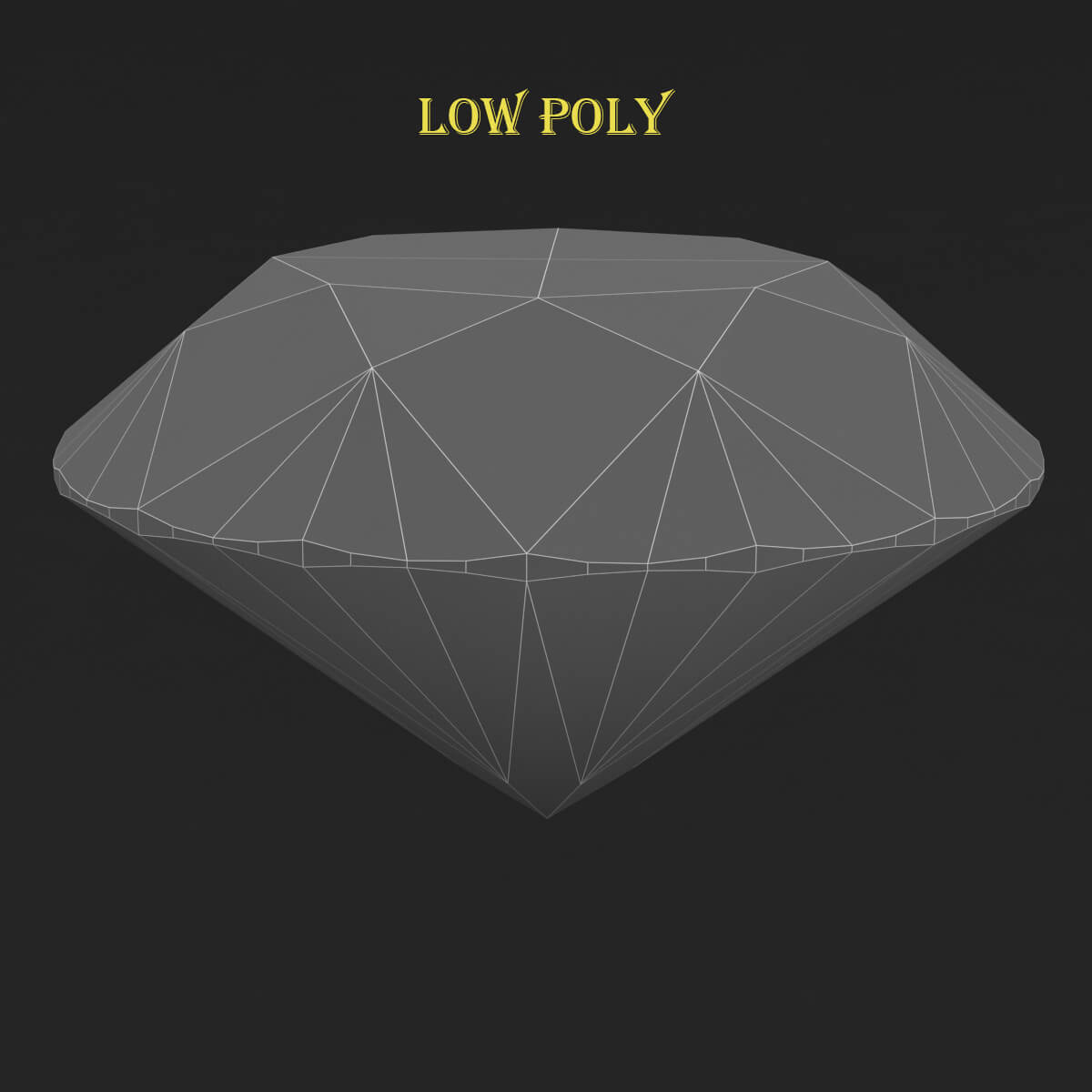 Round Diamond Brilliant Faceting IDEAL Cut - 3D Model by Valerii-Kaliuzhnyi