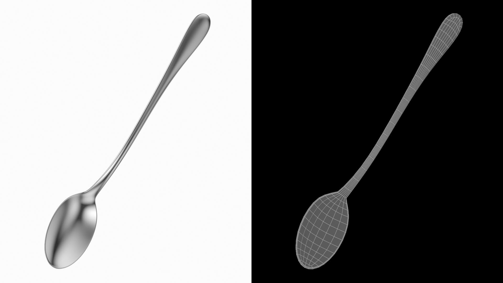 Soda Spoon Generic Cutlery - 3D Model by Valerii-Kaliuzhnyi