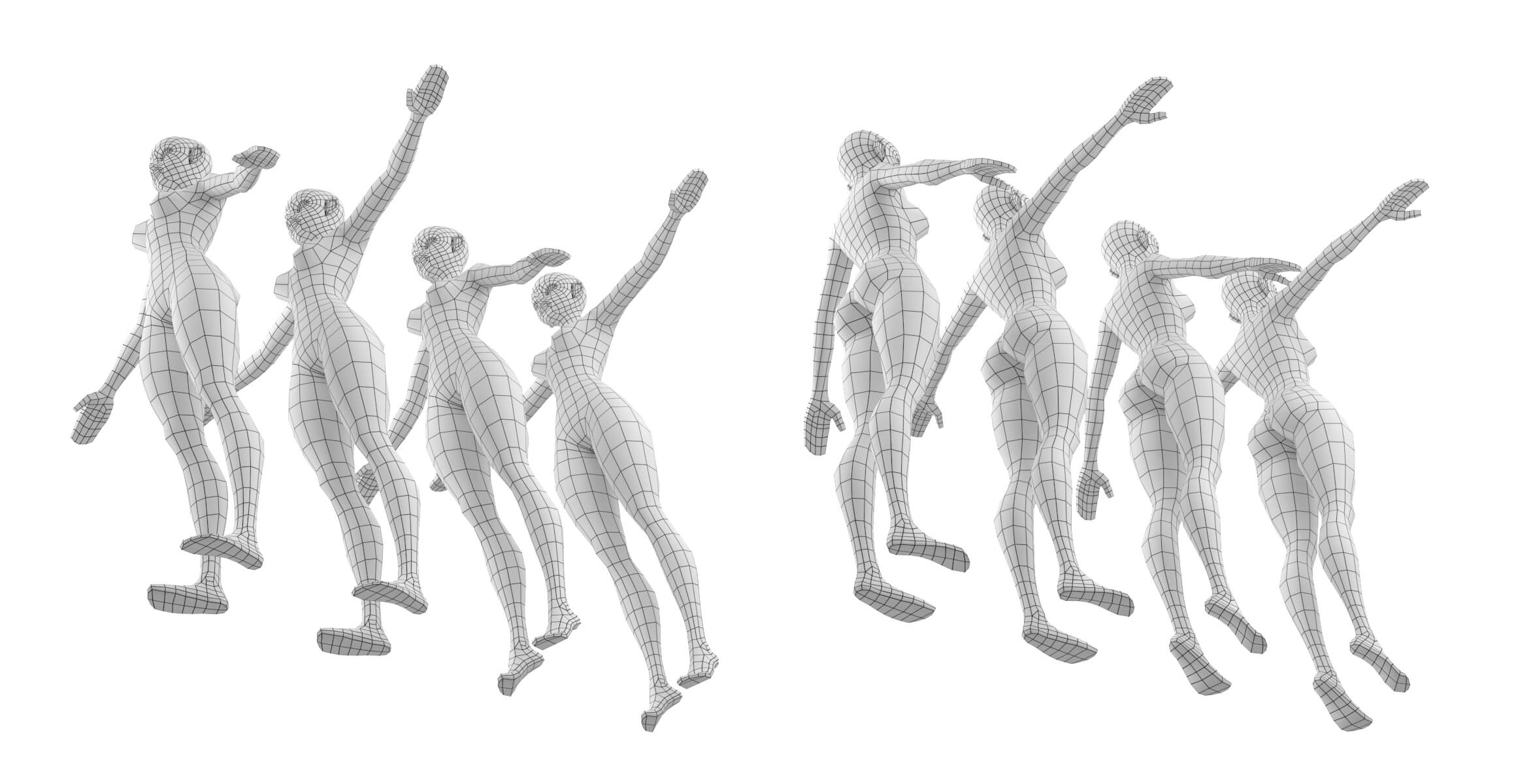 Stylized Female 02 Base Mesh - 3D Model by Valerii-Kaliuzhnyi