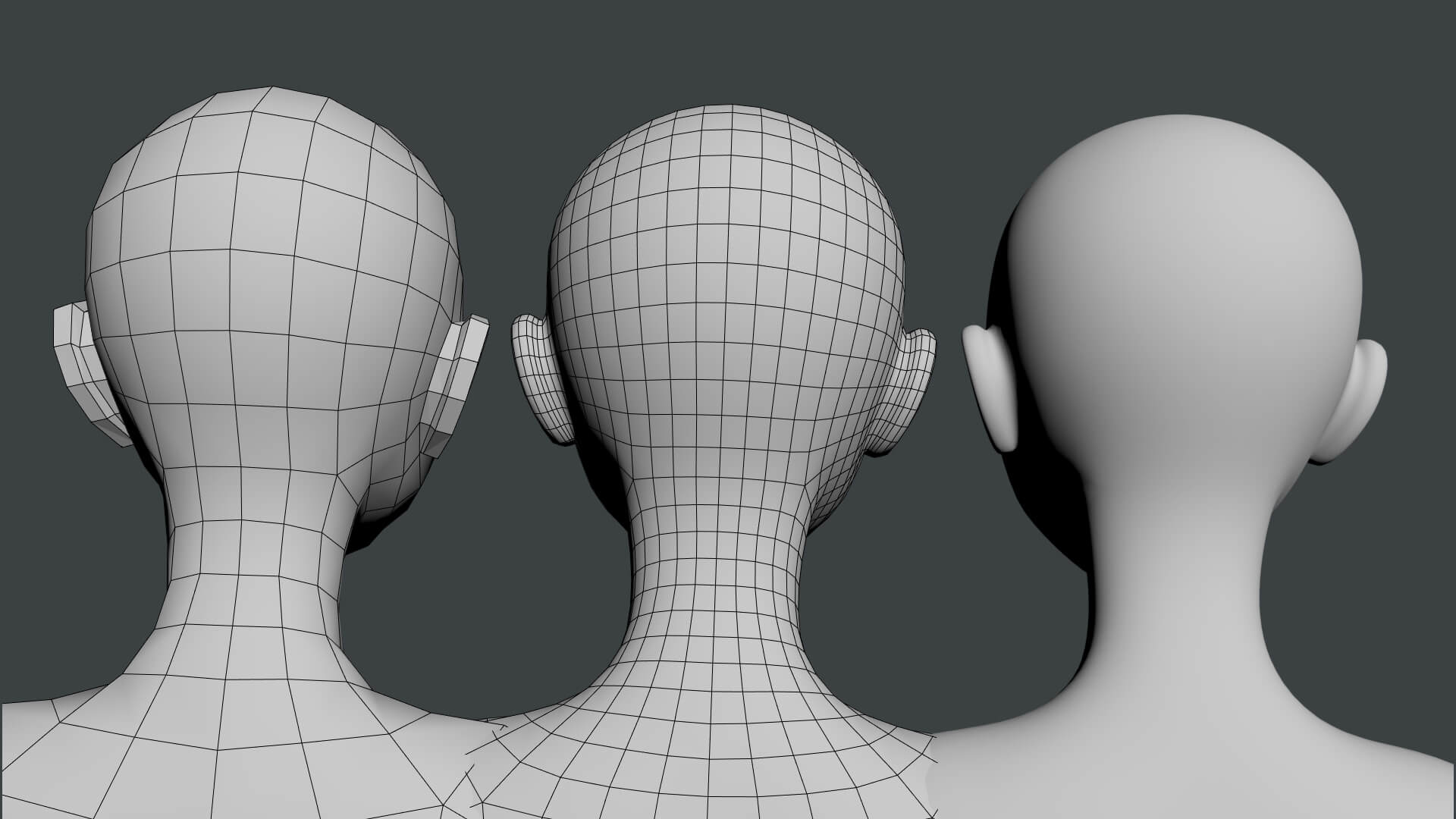 Stylized Female 02 Base Mesh - 3D Model by Valerii-Kaliuzhnyi