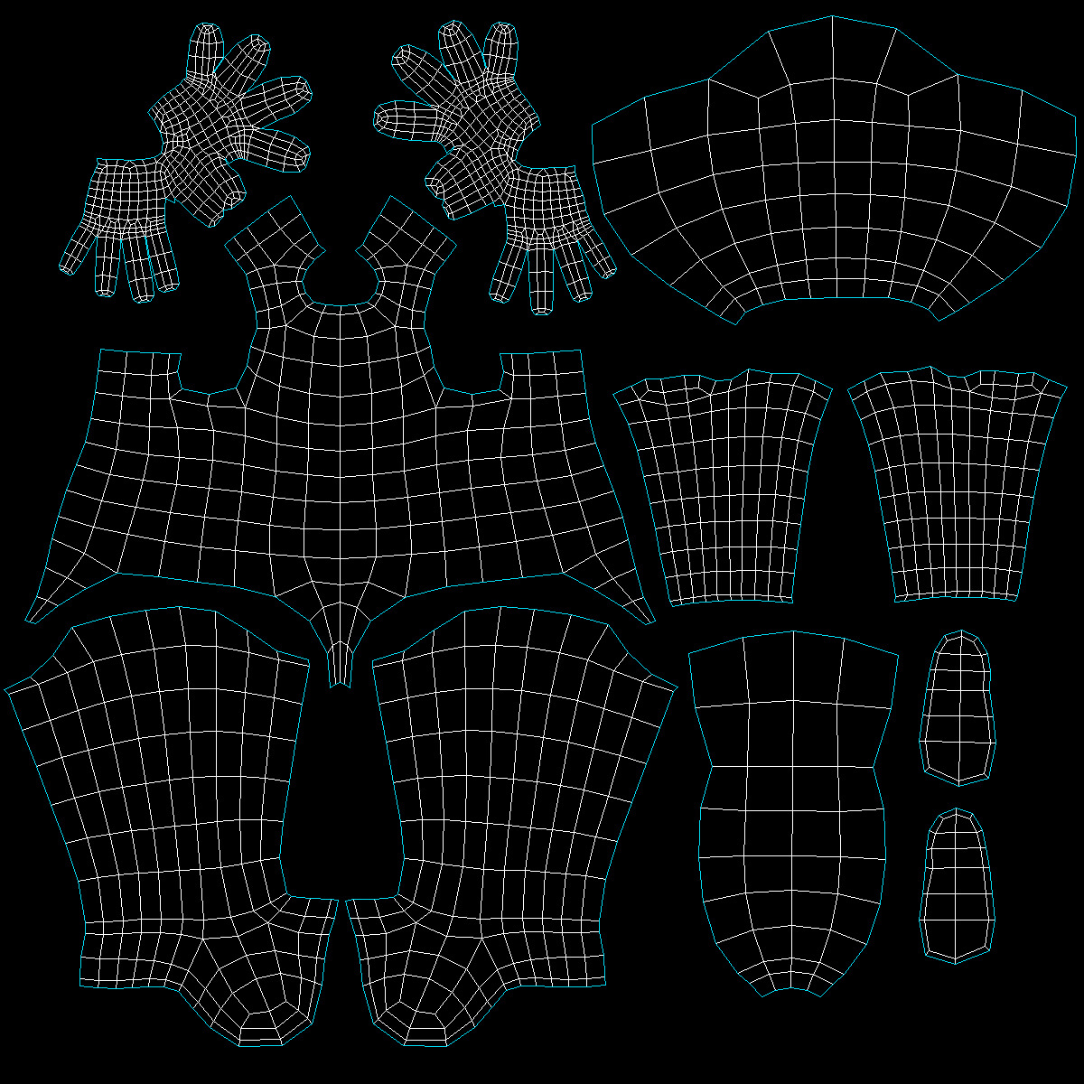 Stylized Stickman in T-Pose 3D Model by Valerii-Kaliuzhnyi