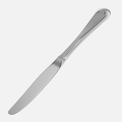 Table Dinner Knife Classic Cutlery - 3D Model by Valerii-Kaliuzhnyi