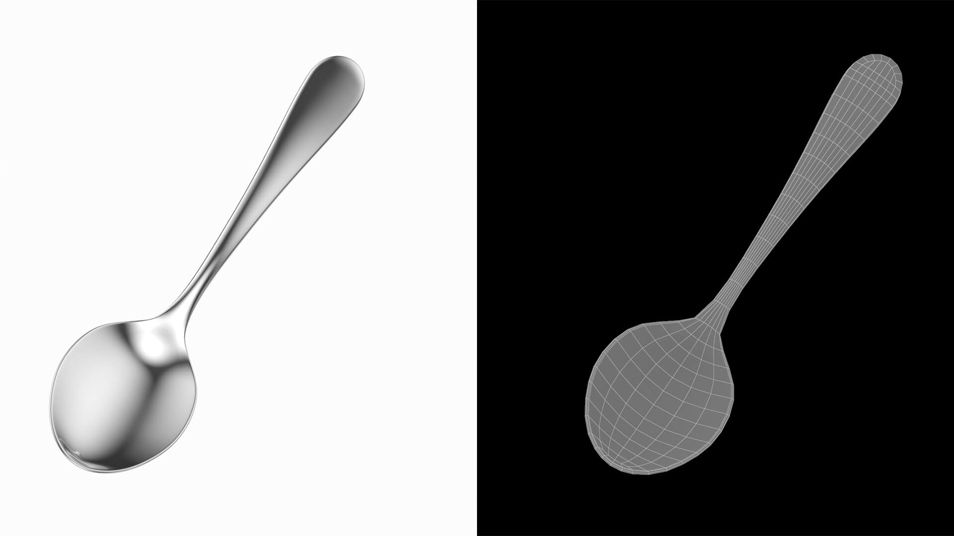 Teaspoon Generic Cutlery - 3D Model by Valerii-Kaliuzhnyi